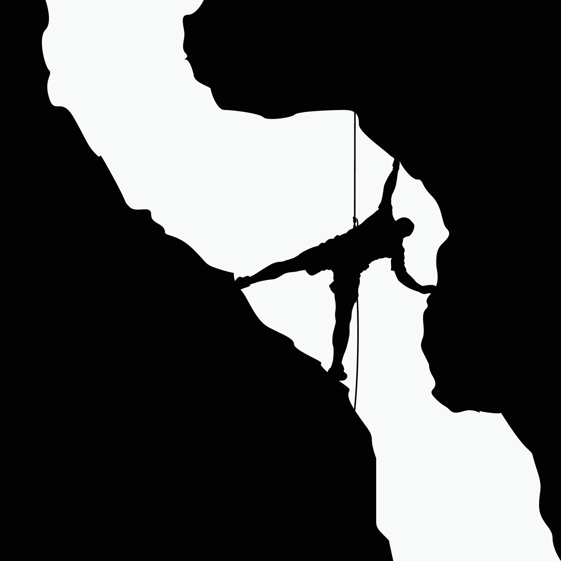 climber in rocks 03 30923925 Vector Art at Vecteezy