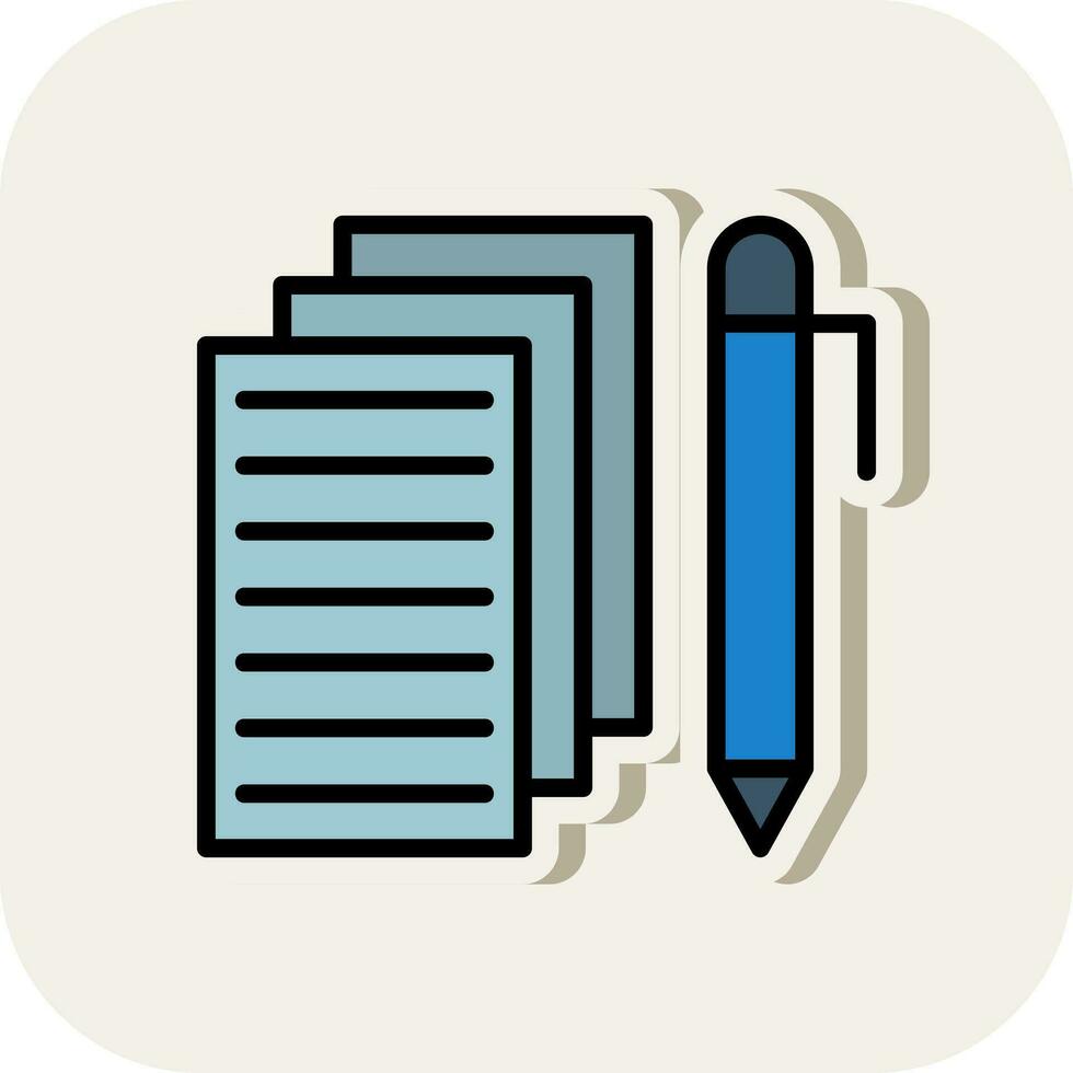diseño de icono de vector de notas 30926420 Vector en Vecteezy