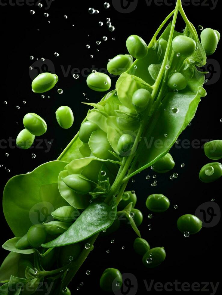 AI Generative a photo of peas 30930477 Stock Photo at Vecteezy