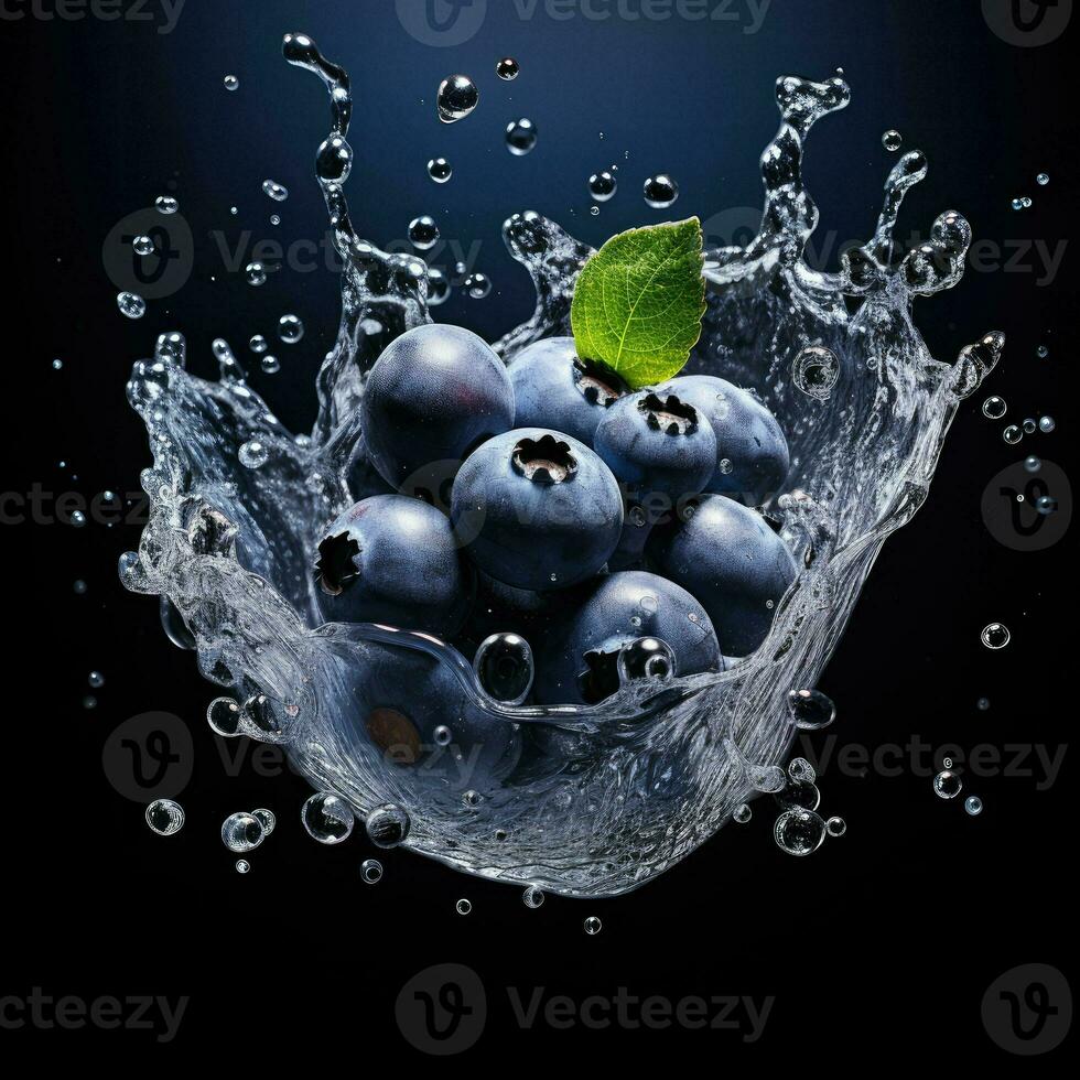 AI Generative a photo of blueberry 30935285 Stock Photo at Vecteezy