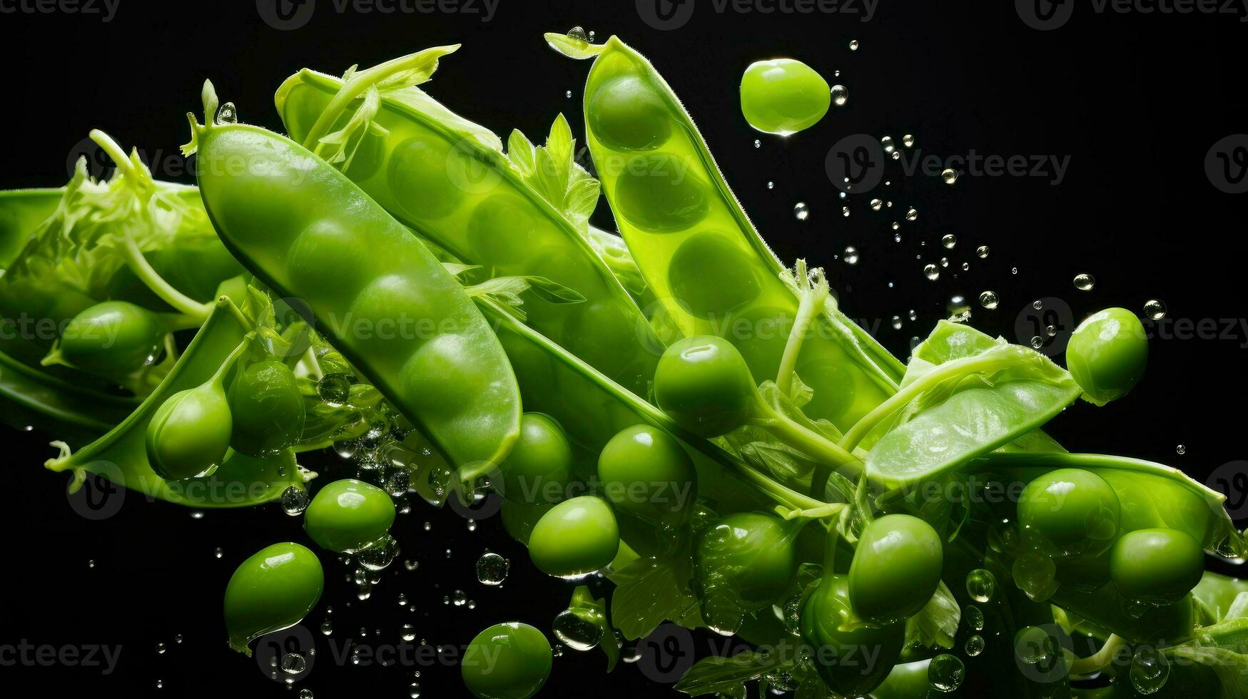 AI Generative a photo of peas 30935468 Stock Photo at Vecteezy