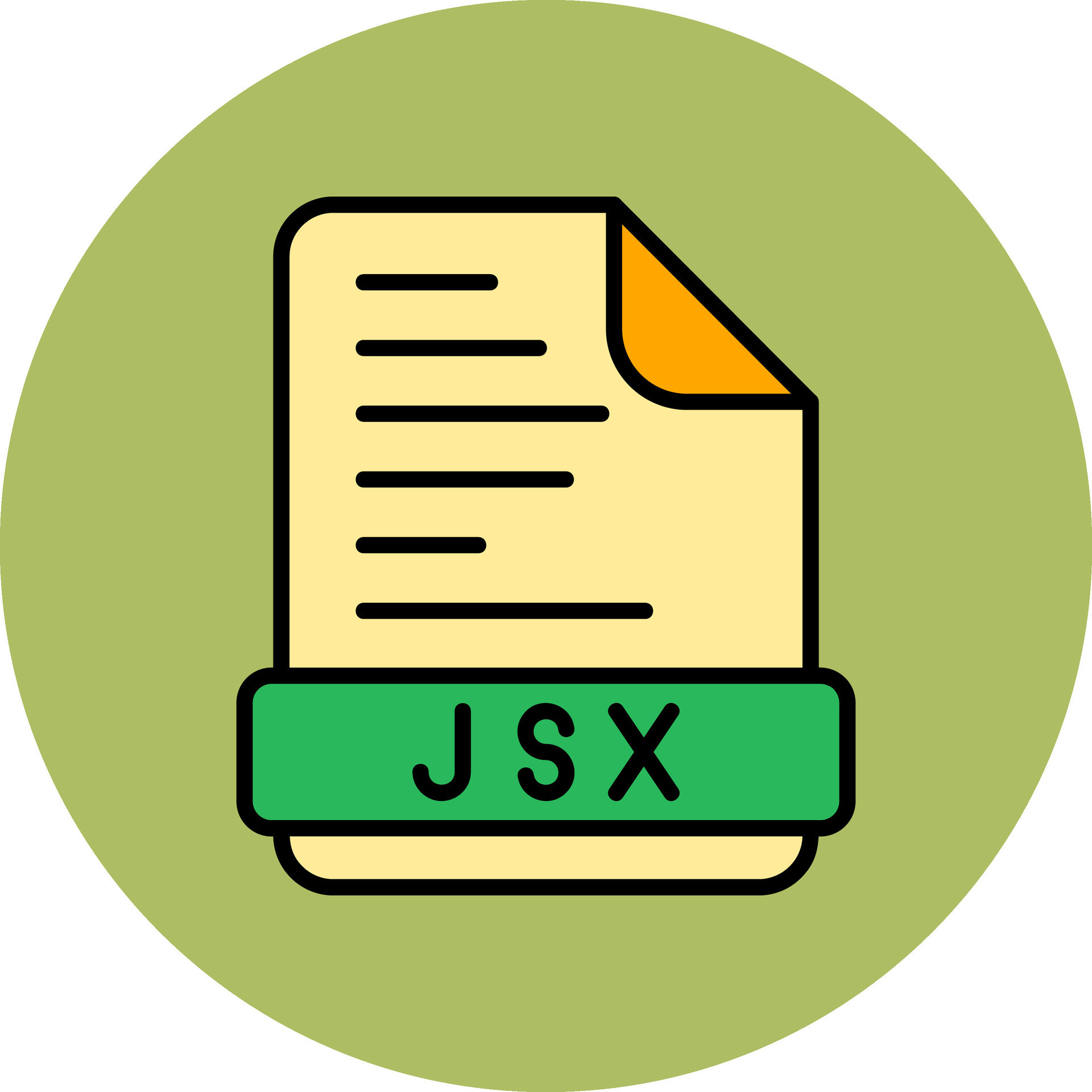 jsx vector icono 30940490 Vector en Vecteezy