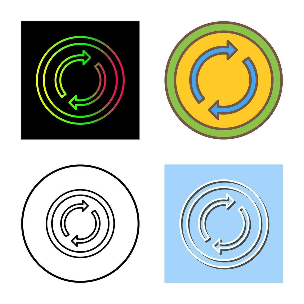 Loop Vector Icon 30941026 Vector Art at Vecteezy
