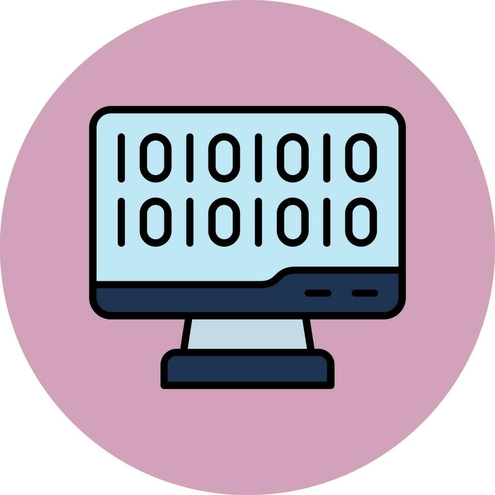 Binary Code Vector Icon 30944237 Vector Art At Vecteezy