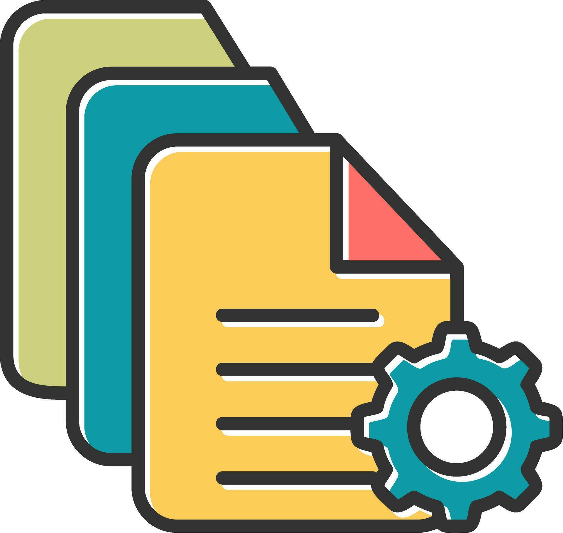 Batch Processing Vector Icon 30944813 Vector Art at Vecteezy