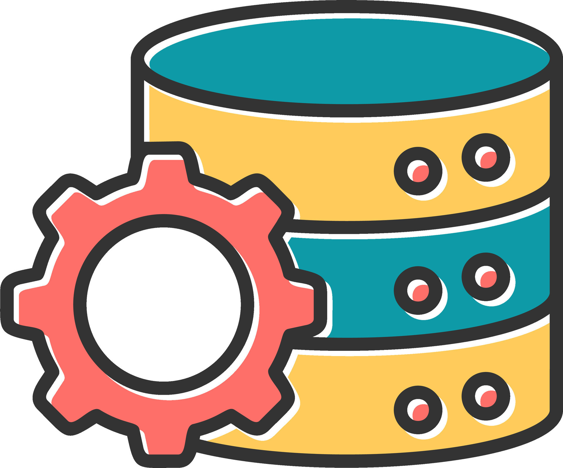 Operacional base de datos vector icono 30945229 Vector en Vecteezy