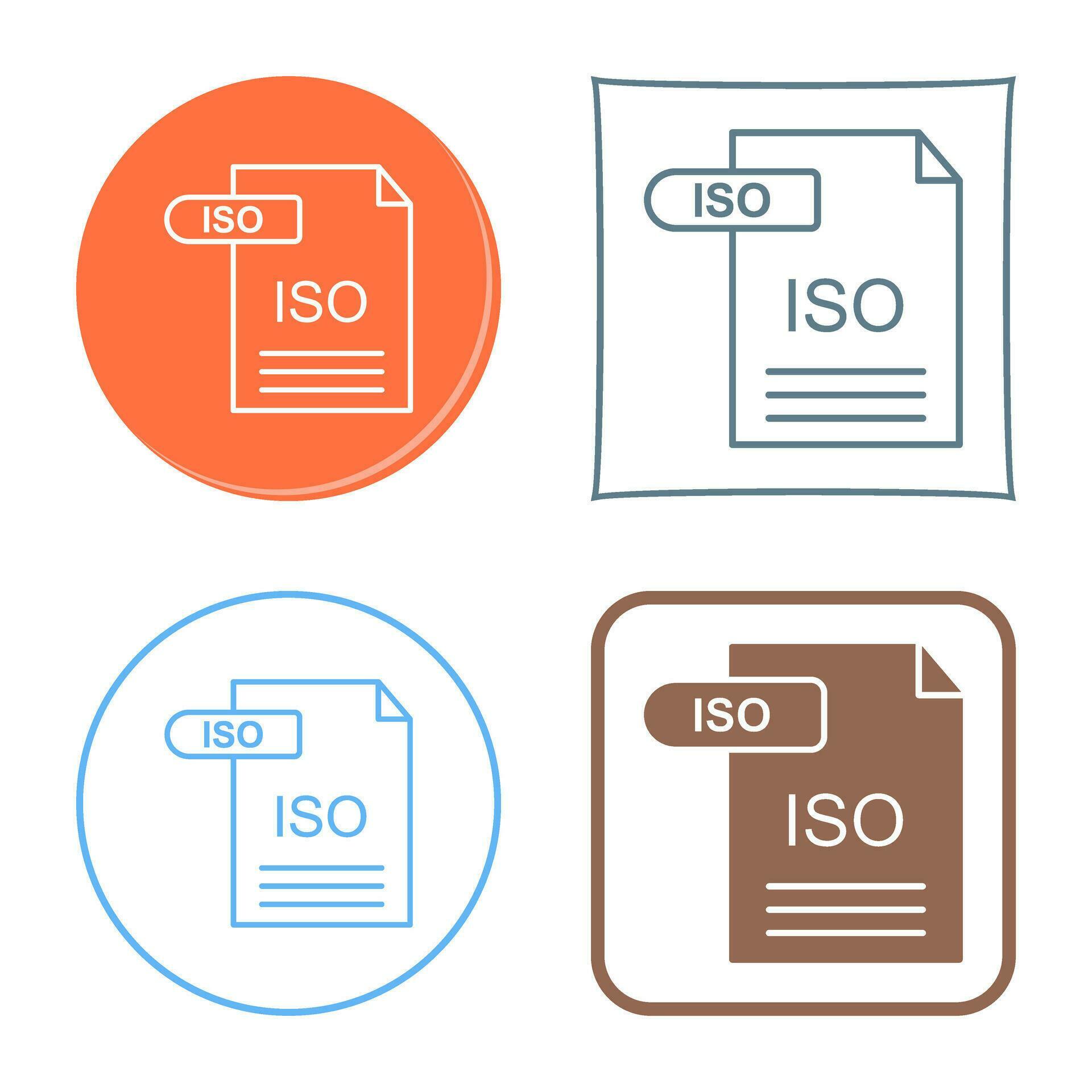 ISO Vector Icon 30948682 Vector Art at Vecteezy