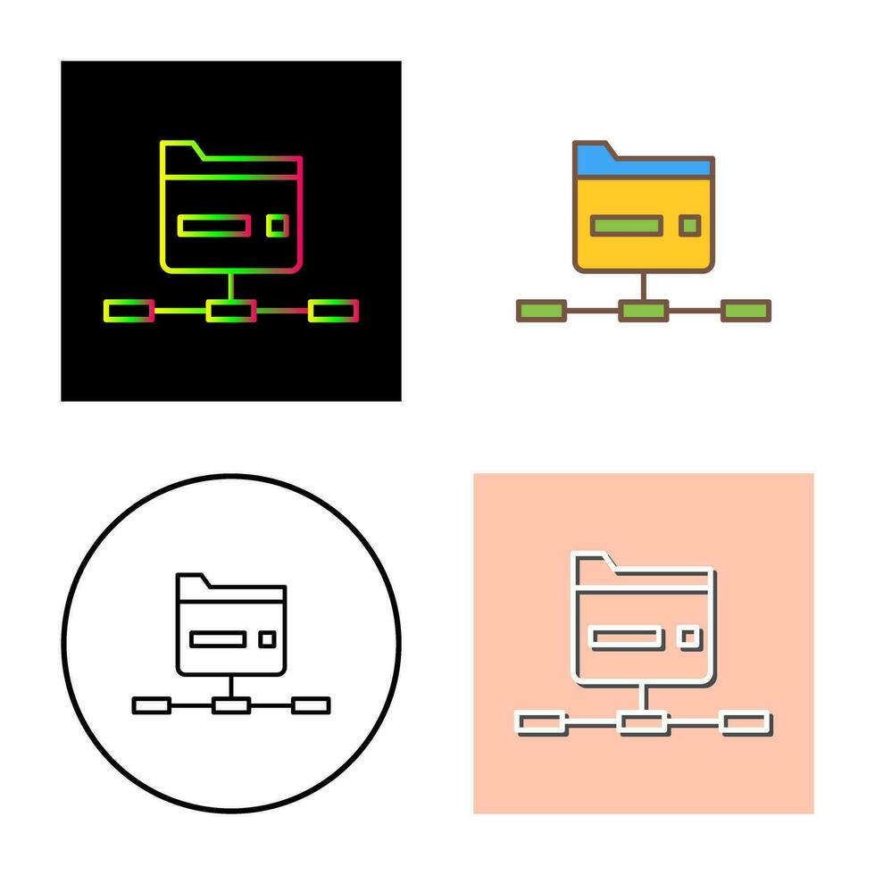 Network Folder Vector Icon 30951274 Vector Art at Vecteezy