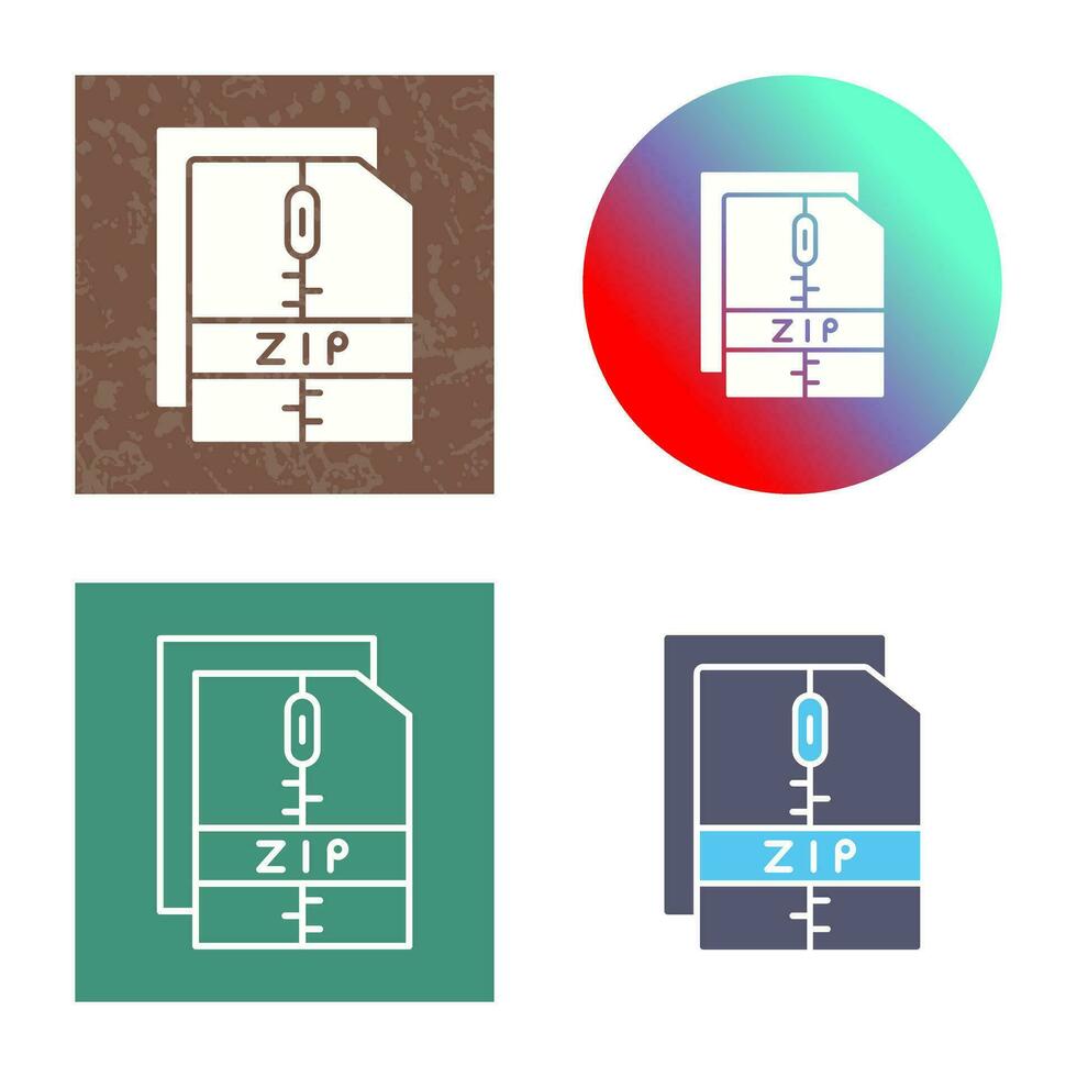 Zip File Vector Icon 30954794 Vector Art at Vecteezy