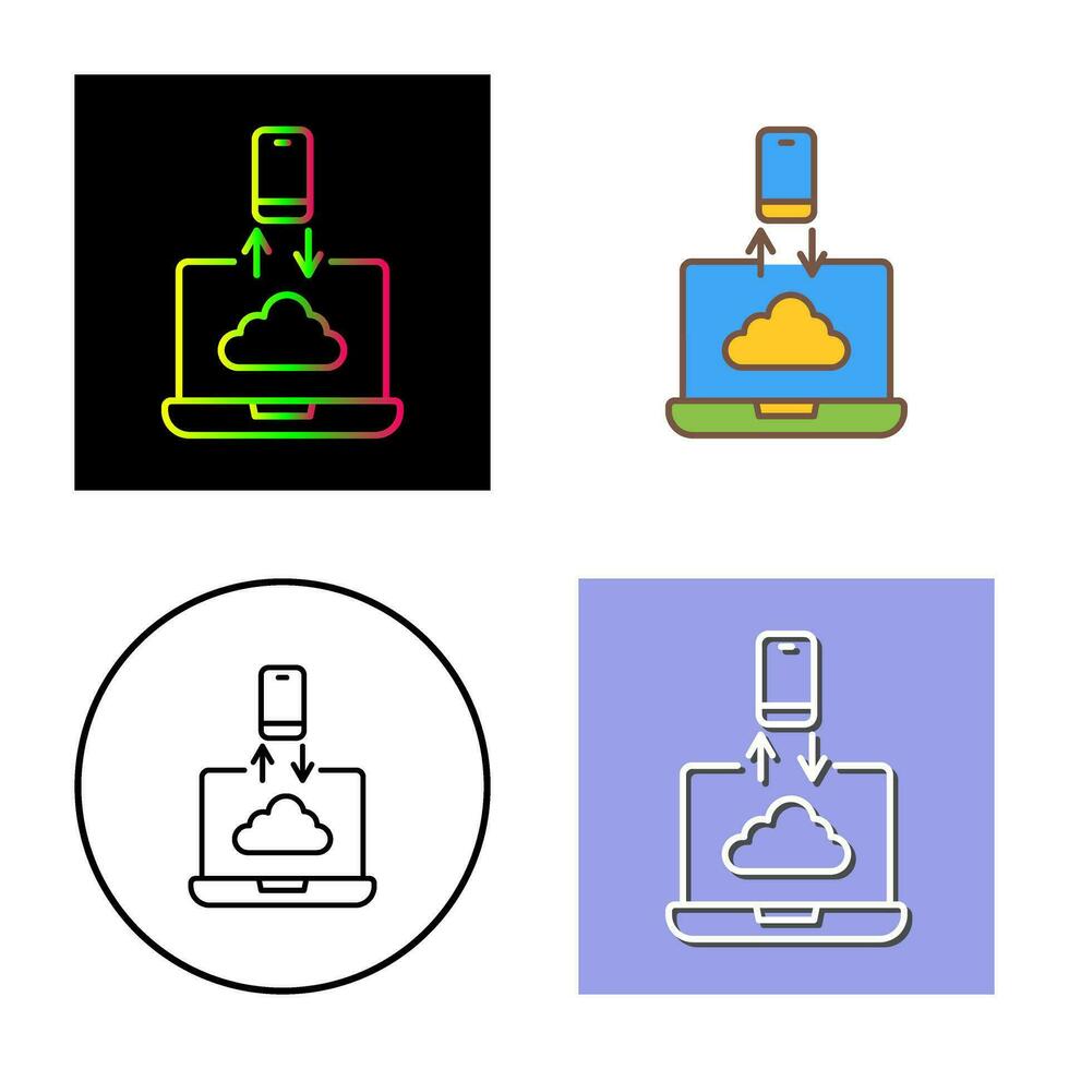 Data Transfer Vector Icon 30956478 Vector Art At Vecteezy