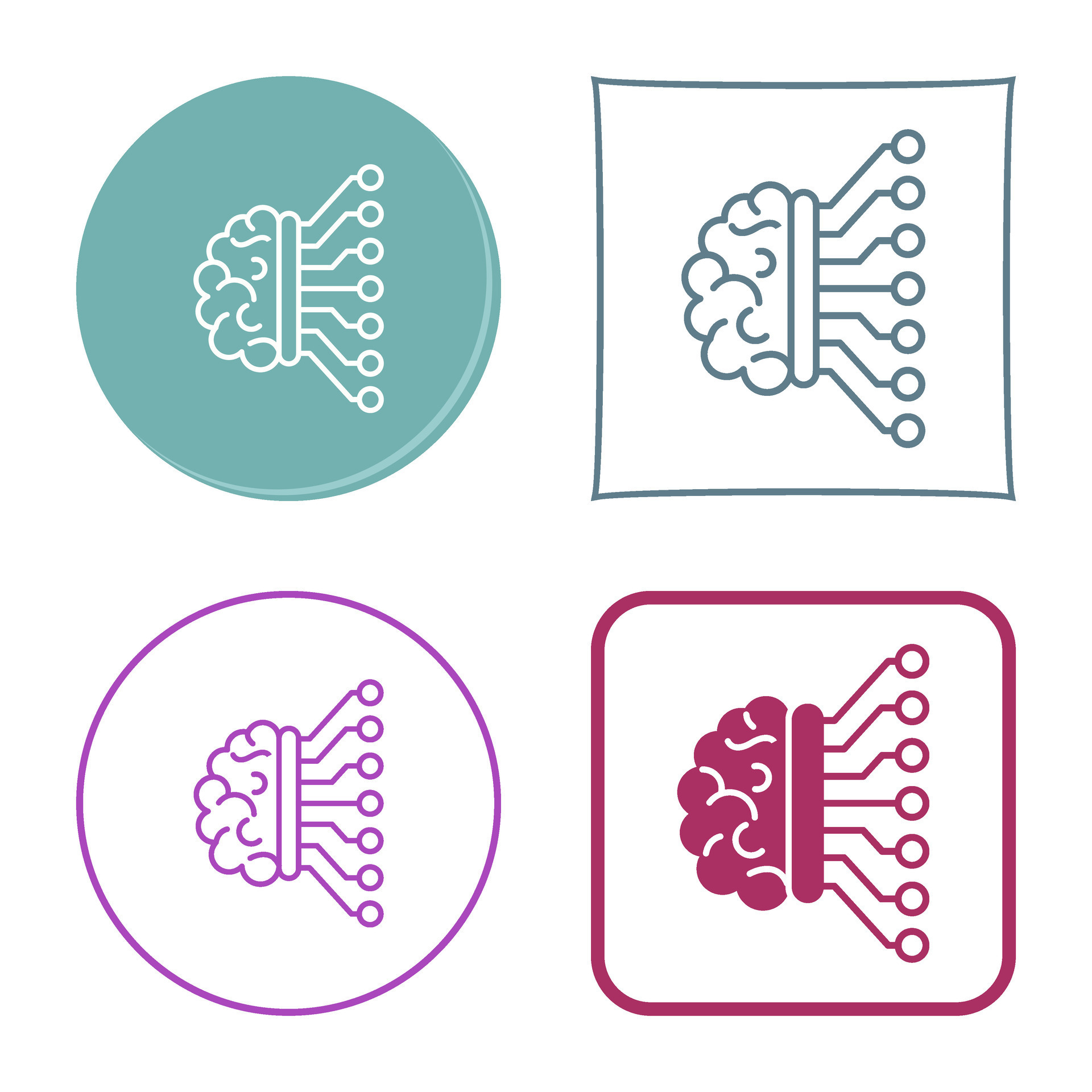 Machine Learning Vector Icon 30961878 Vector Art at Vecteezy