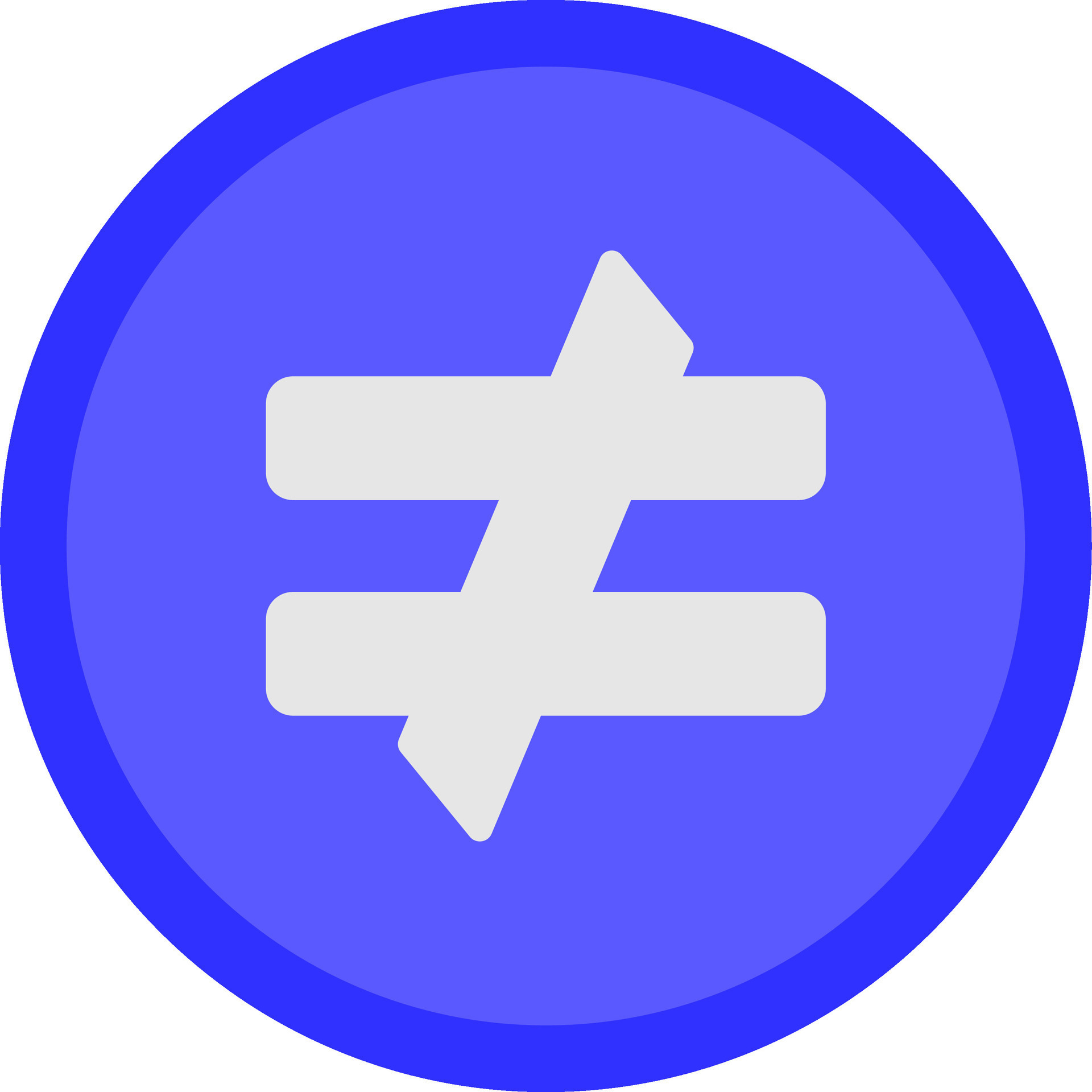 Not Equal Vector Icon 30965502 Vector Art at Vecteezy