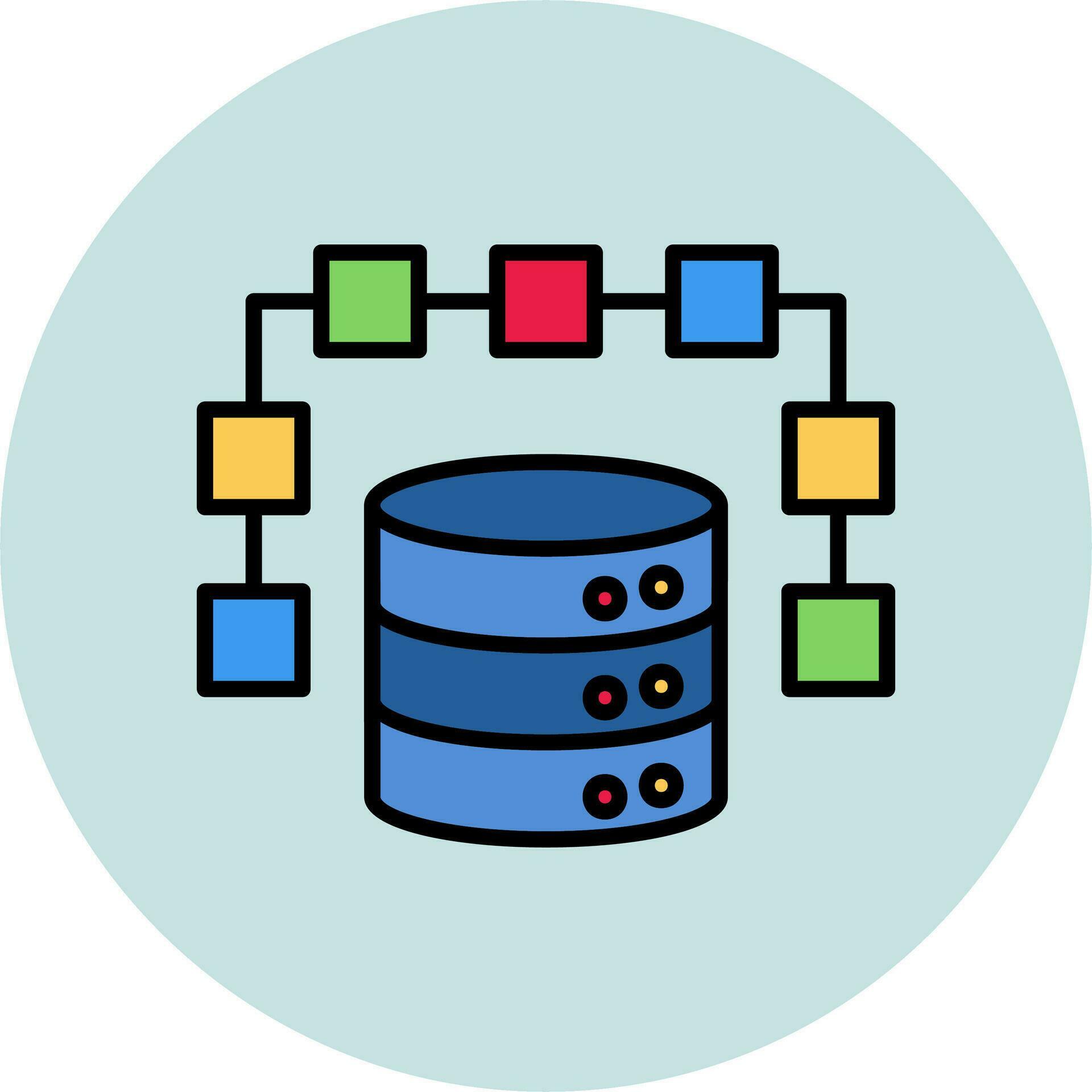 Structured Data Vector Icon 30966089 Vector Art at Vecteezy