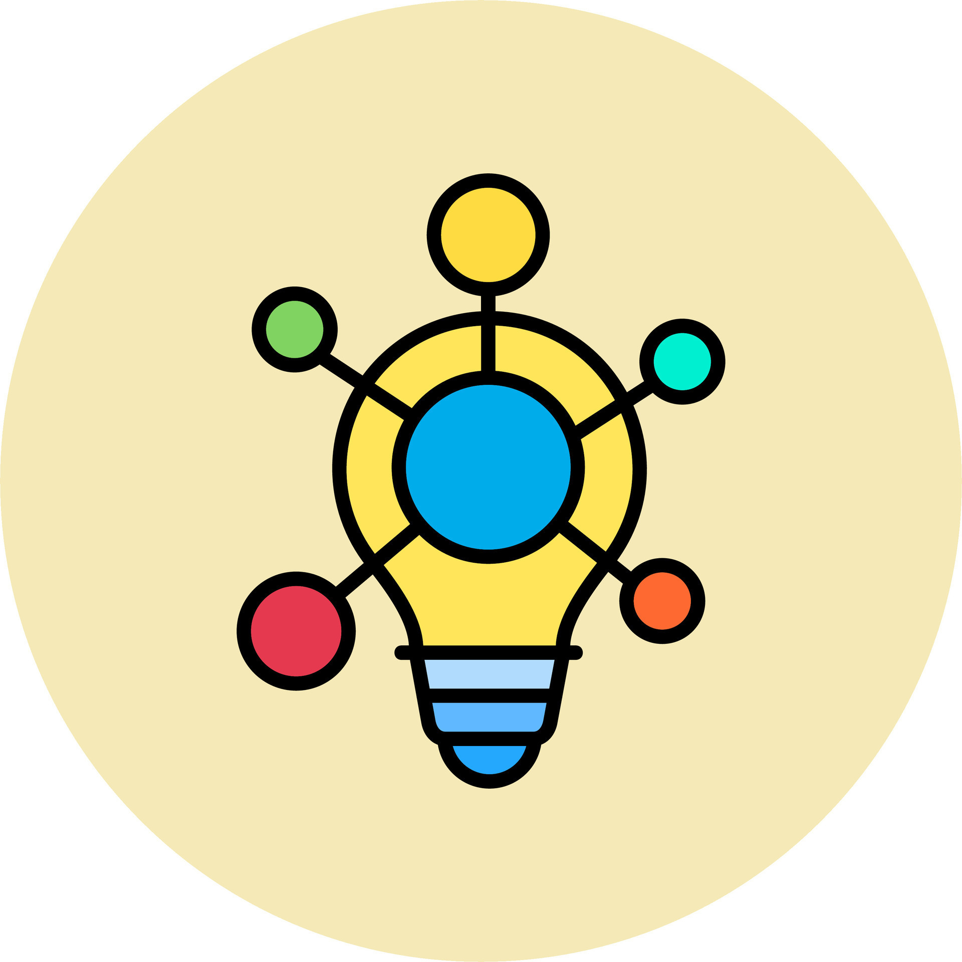 Clustering Vector Icon 30966106 Vector Art at Vecteezy