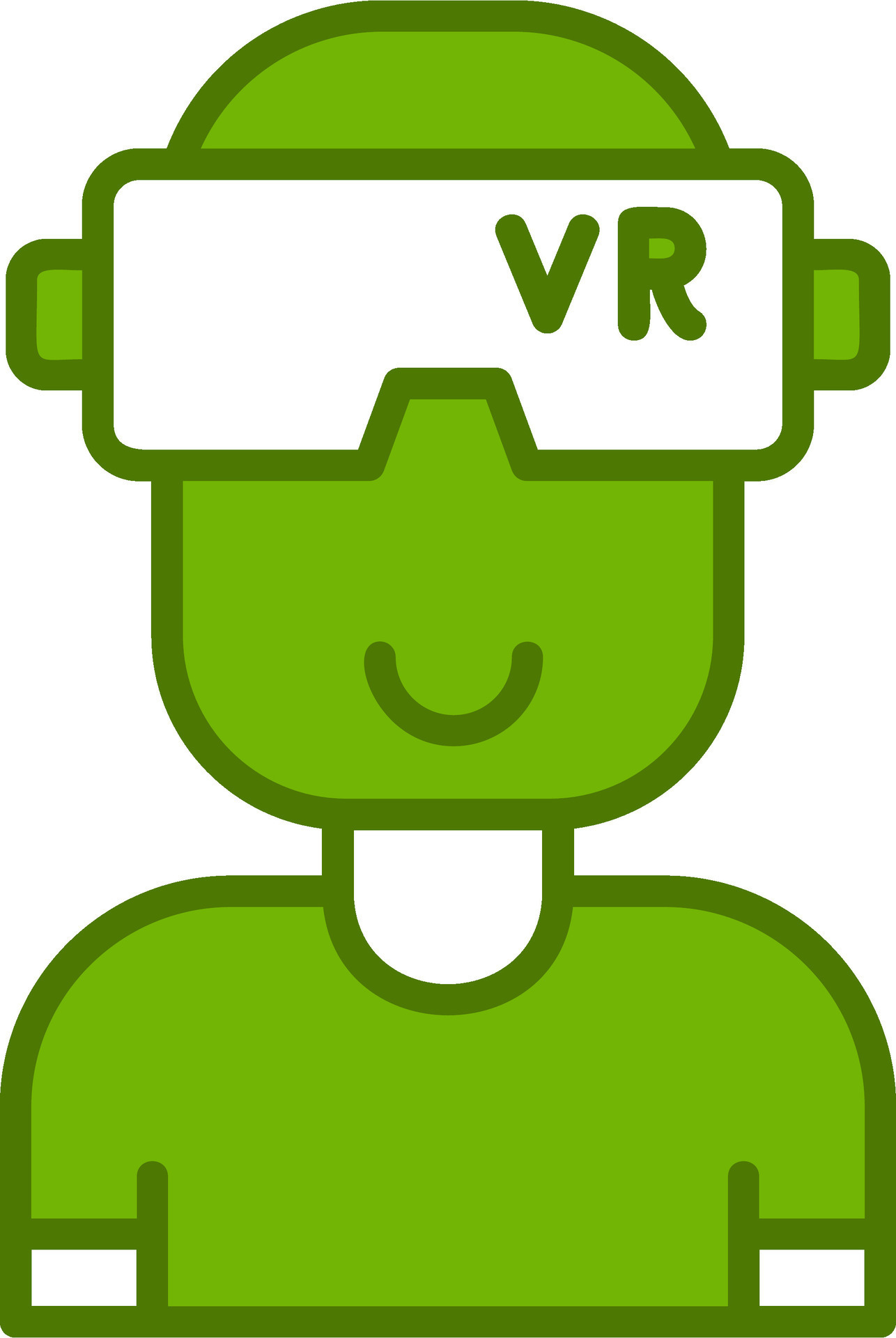 Vr Vector Icon 30966310 Vector Art at Vecteezy