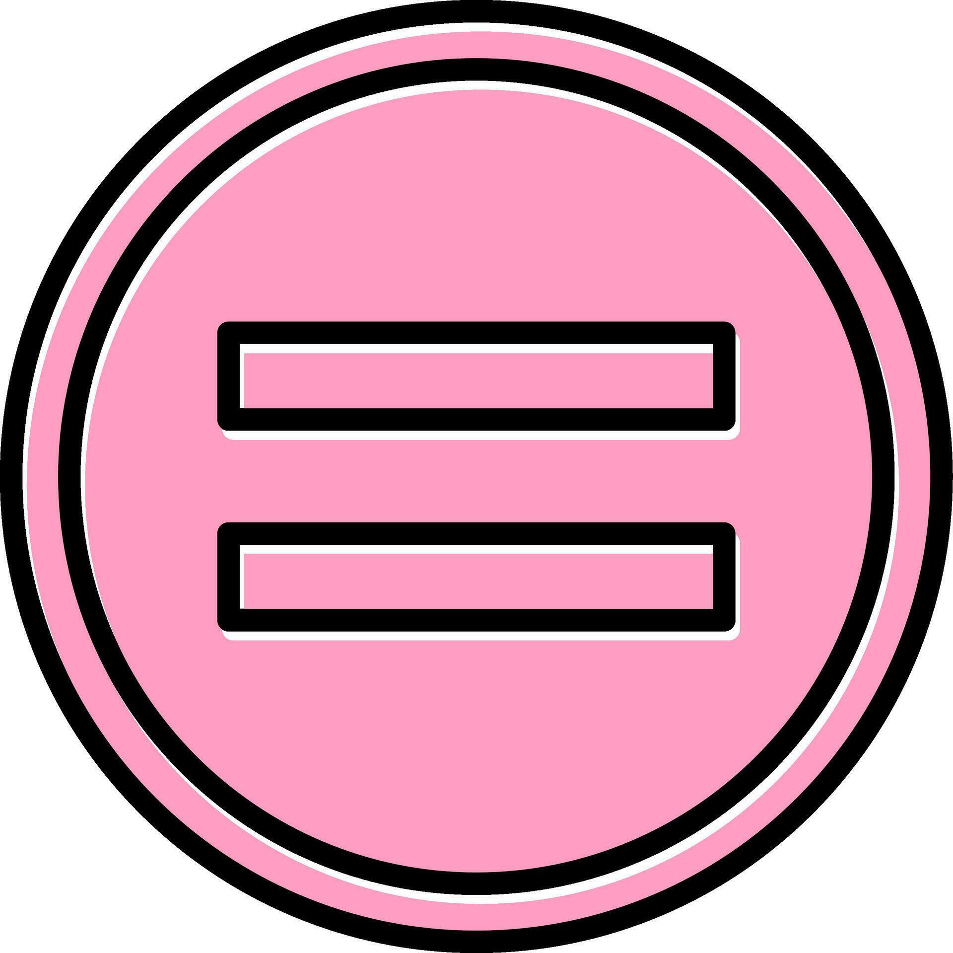 Equal Vector Icon 30967310 Vector Art at Vecteezy