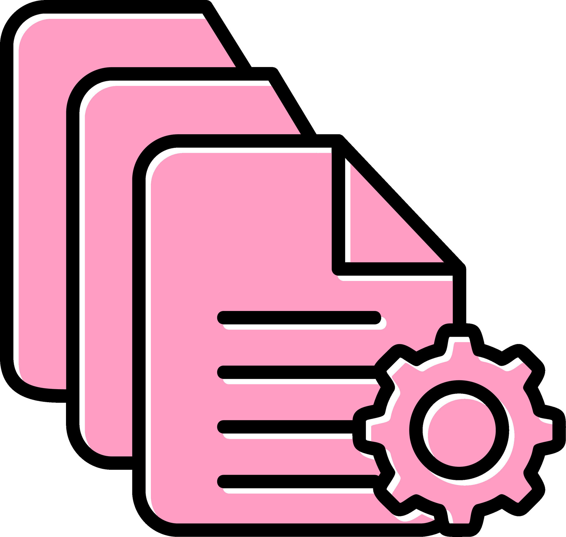 Batch Processing Vector Icon 30967454 Vector Art at Vecteezy