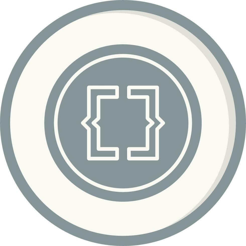 Brackets Vector Icon 30970204 Vector Art at Vecteezy Brackets Vector Icon 30970204 Vector Art at Vecteezy