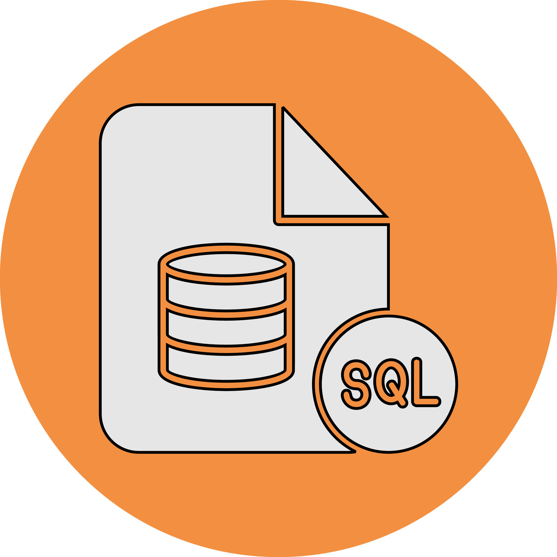 Structured Query Language Vector Icon 30971634 Vector Art at Vecteezy