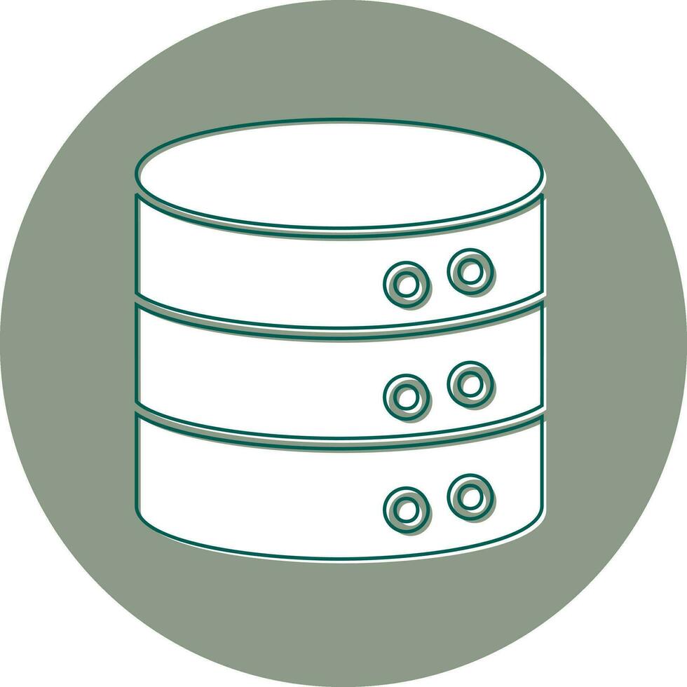 Database Vector Icon 30972072 Vector Art at Vecteezy