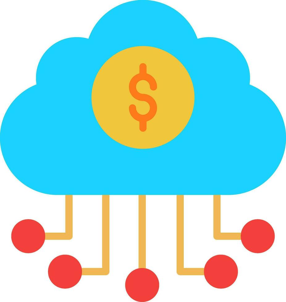 bancario nube datos vector icono 30976621 Vector en Vecteezy