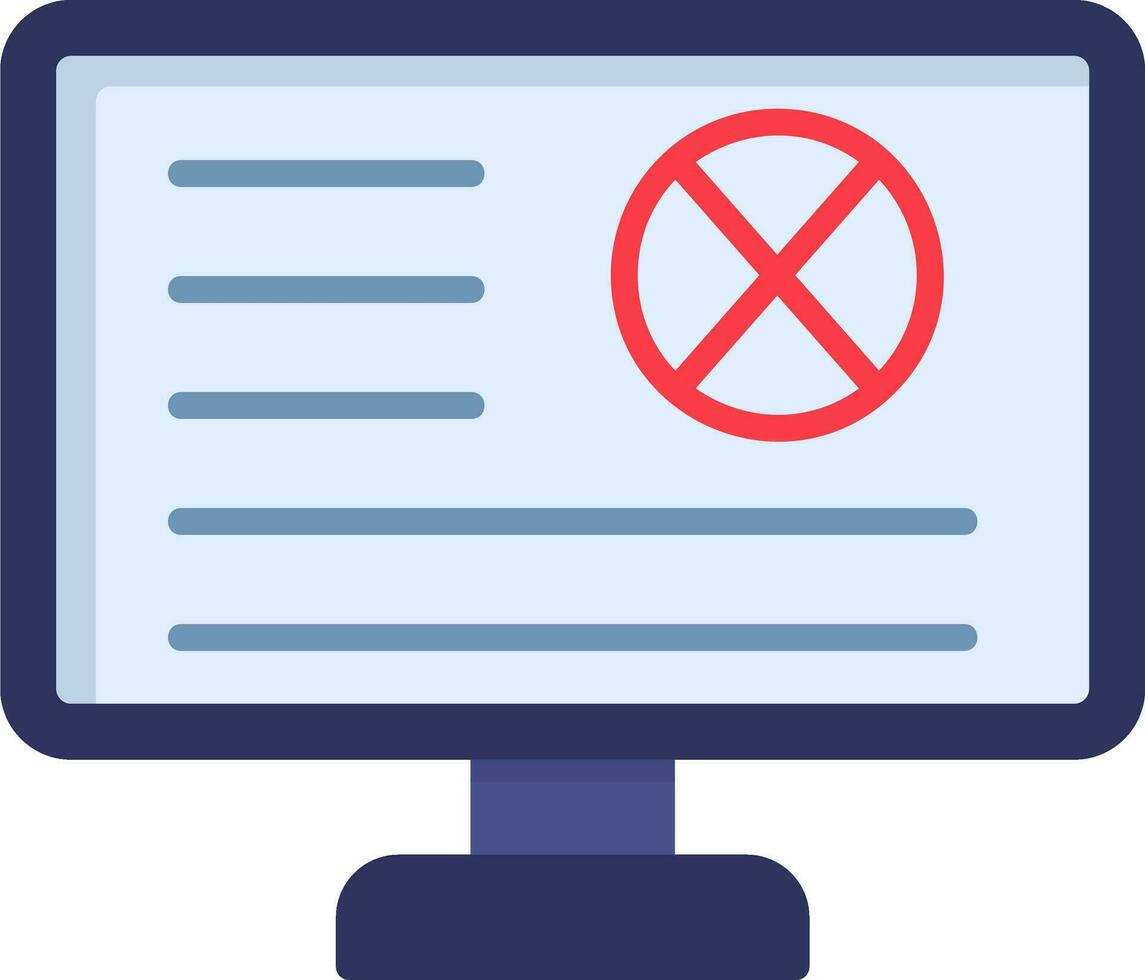 icono de vector de error 30976979 Vector en Vecteezy