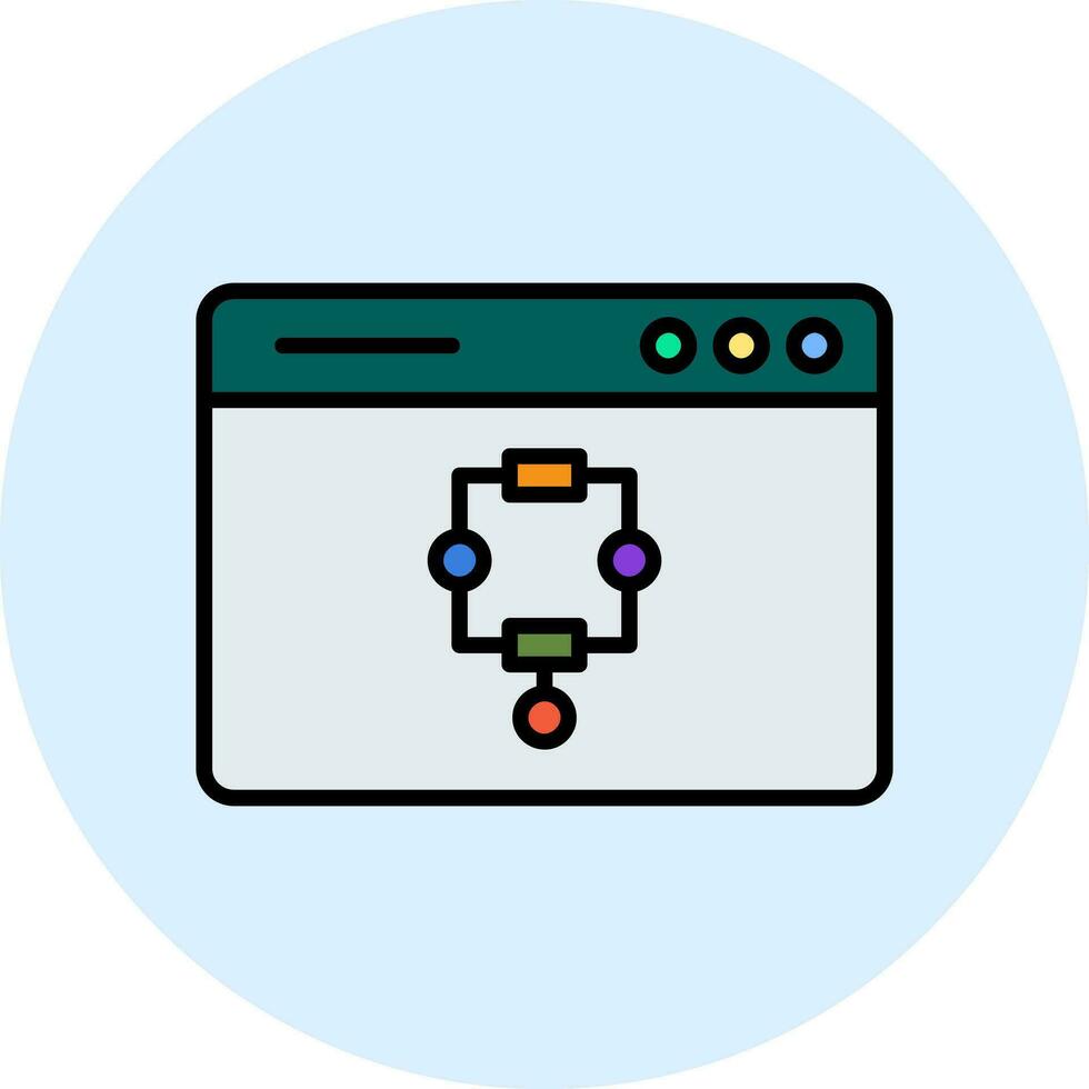 icono de vector de algoritmo 30978520 Vector en Vecteezy