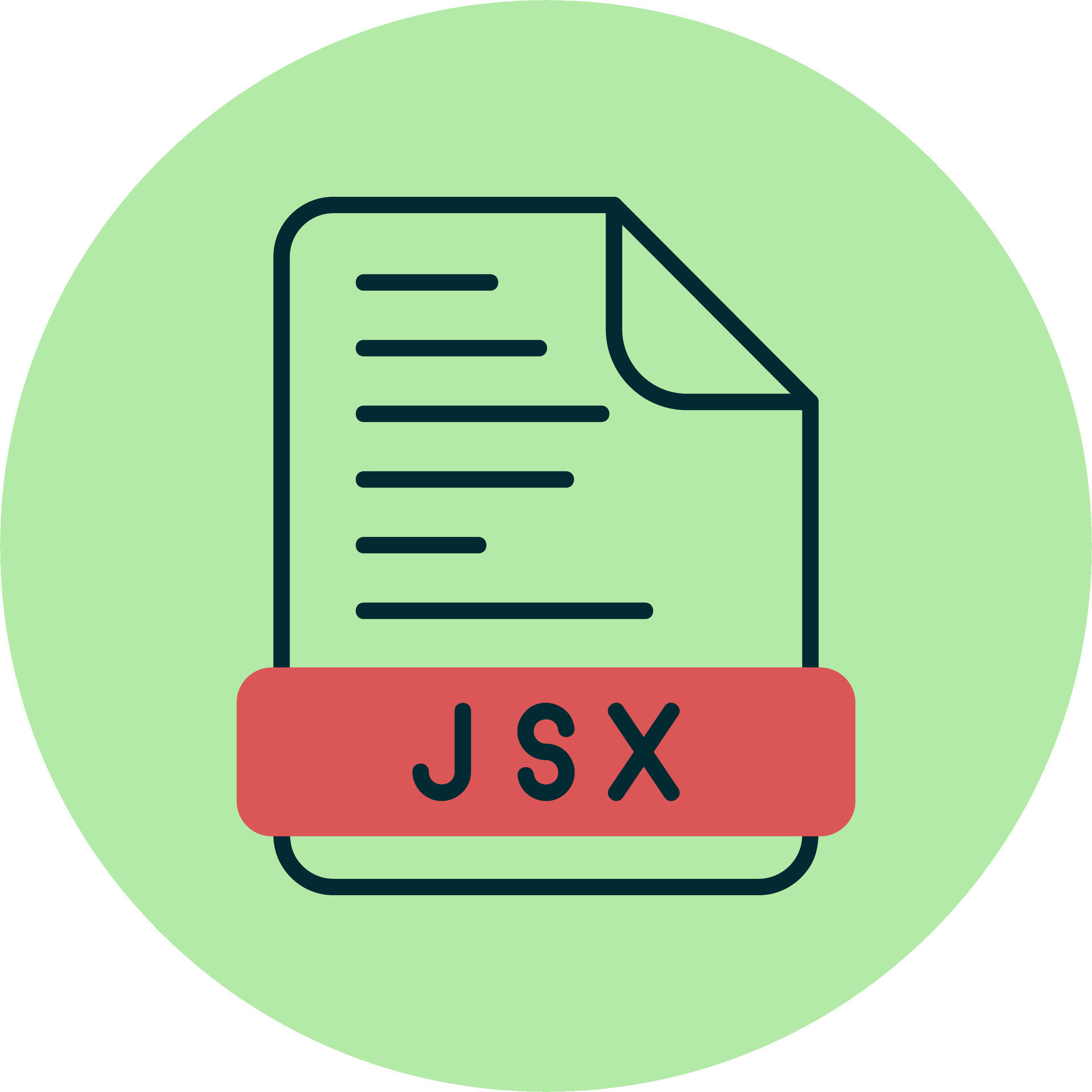 Jsx Vector Icon 30981869 Vector Art at Vecteezy