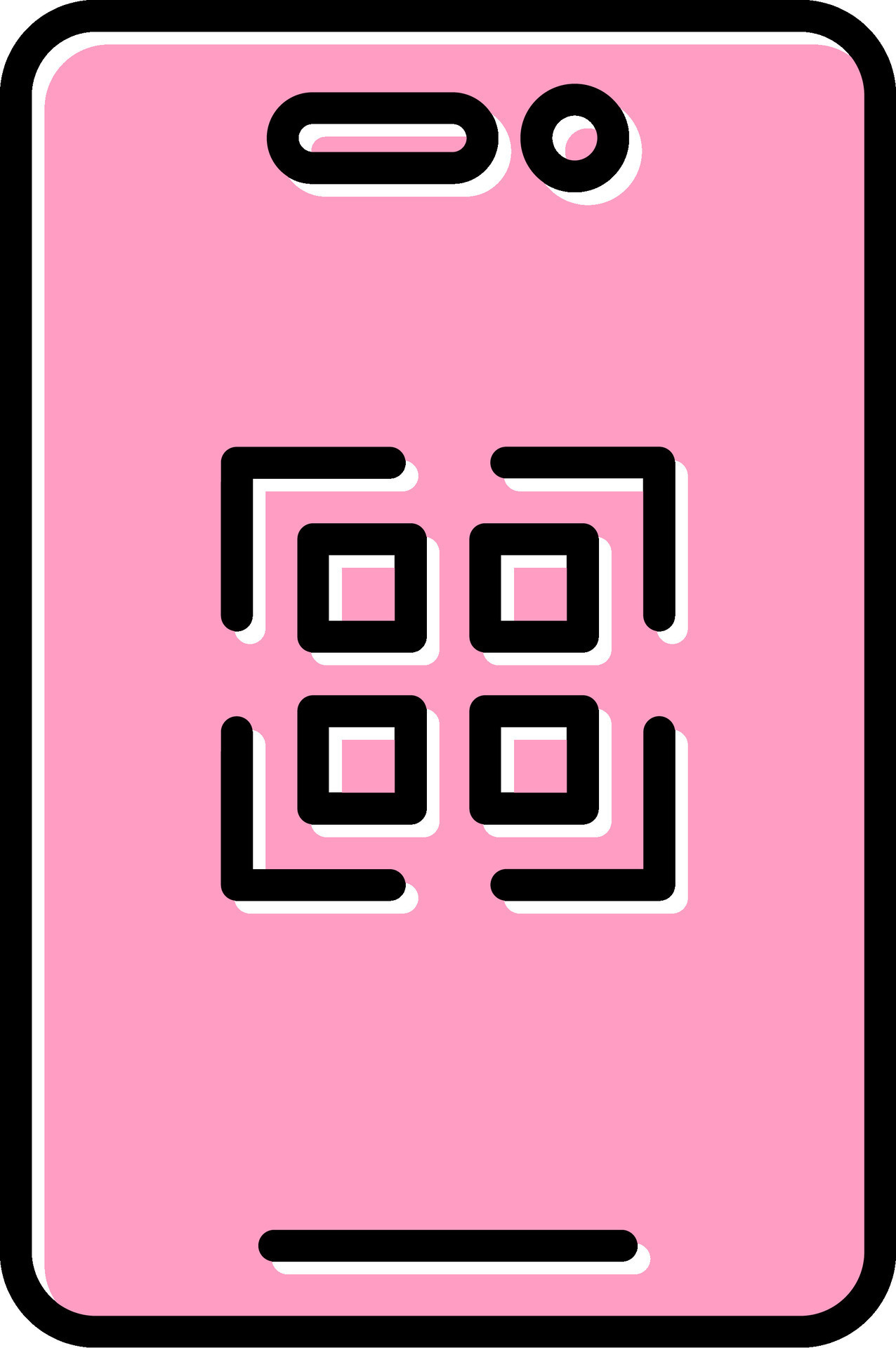 Qr Code Vector Icon 30982416 Vector Art At Vecteezy