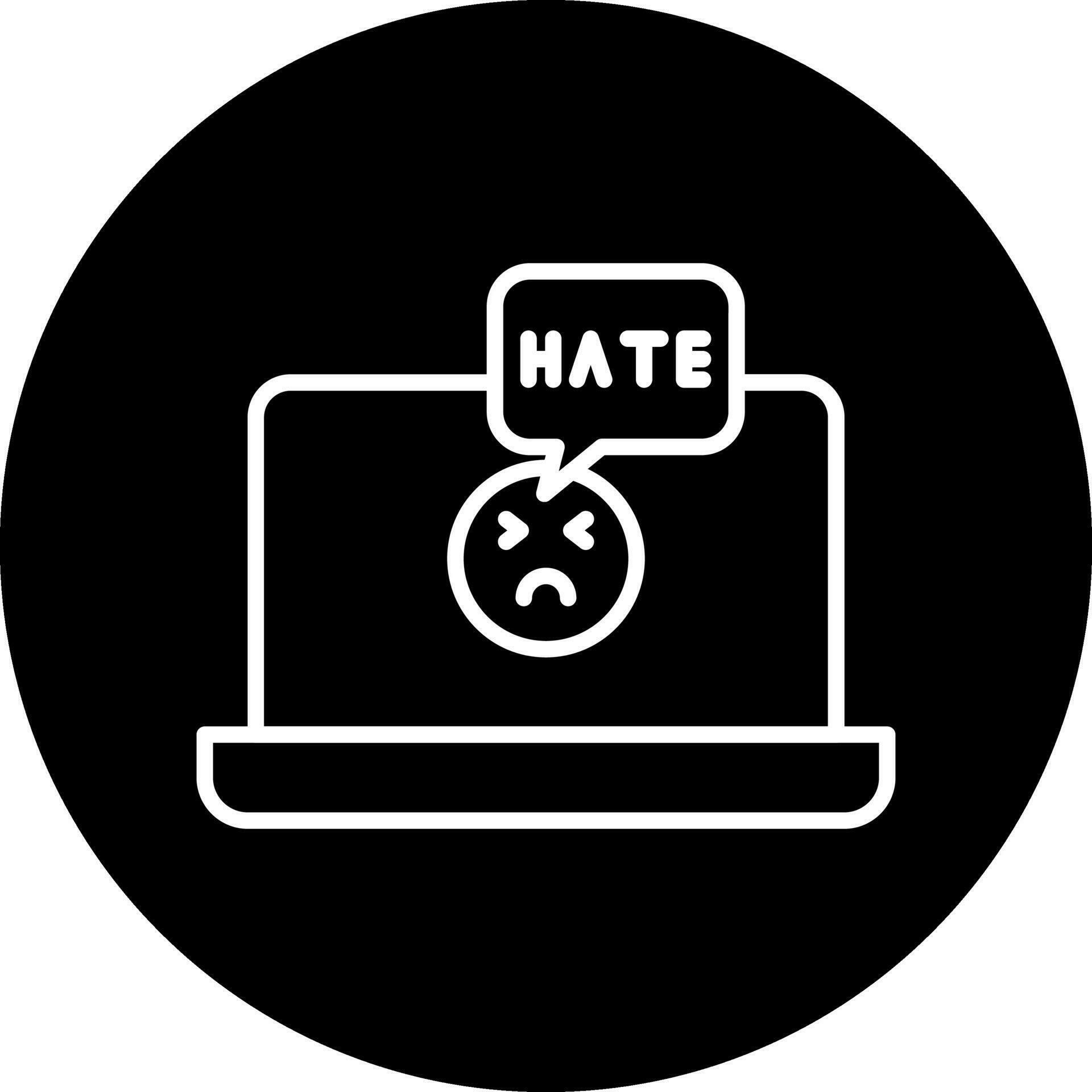 Hate Vector Icon 30984239 Vector Art at Vecteezy