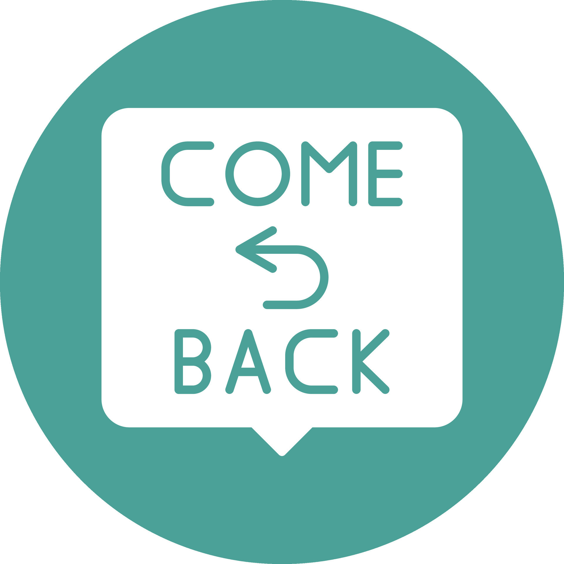 38 - Come Back.eps 30984984 Vector Art at Vecteezy