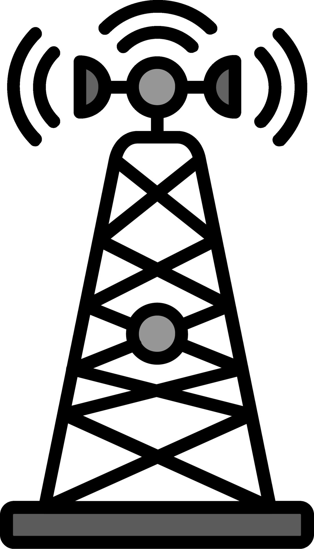 5 - Cell Tower.eps 30985395 Vector Art at Vecteezy