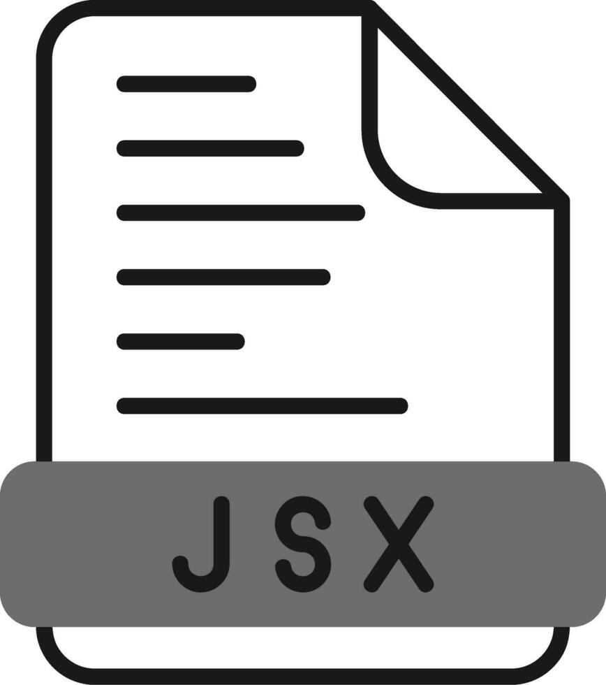Jsx Vector Icon 30989314 Vector Art at Vecteezy