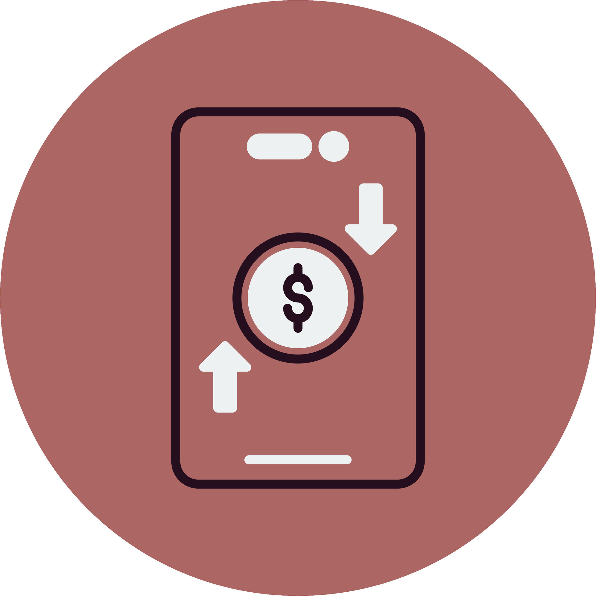Online Money Transfer Vector Icon 30989817 Vector Art At Vecteezy