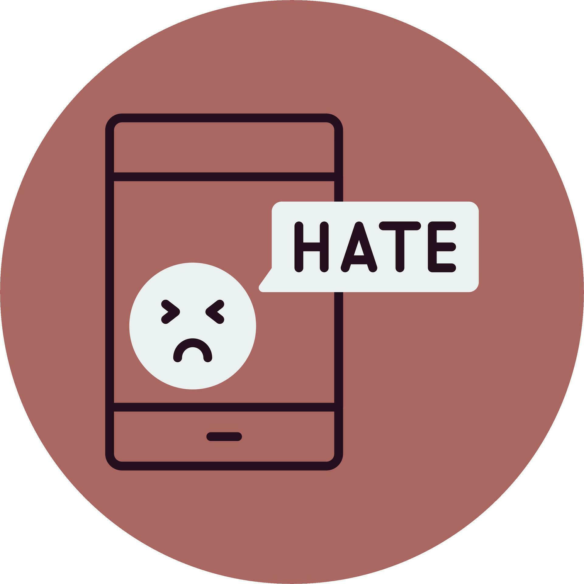 Hate Vector Icon 30989997 Vector Art at Vecteezy