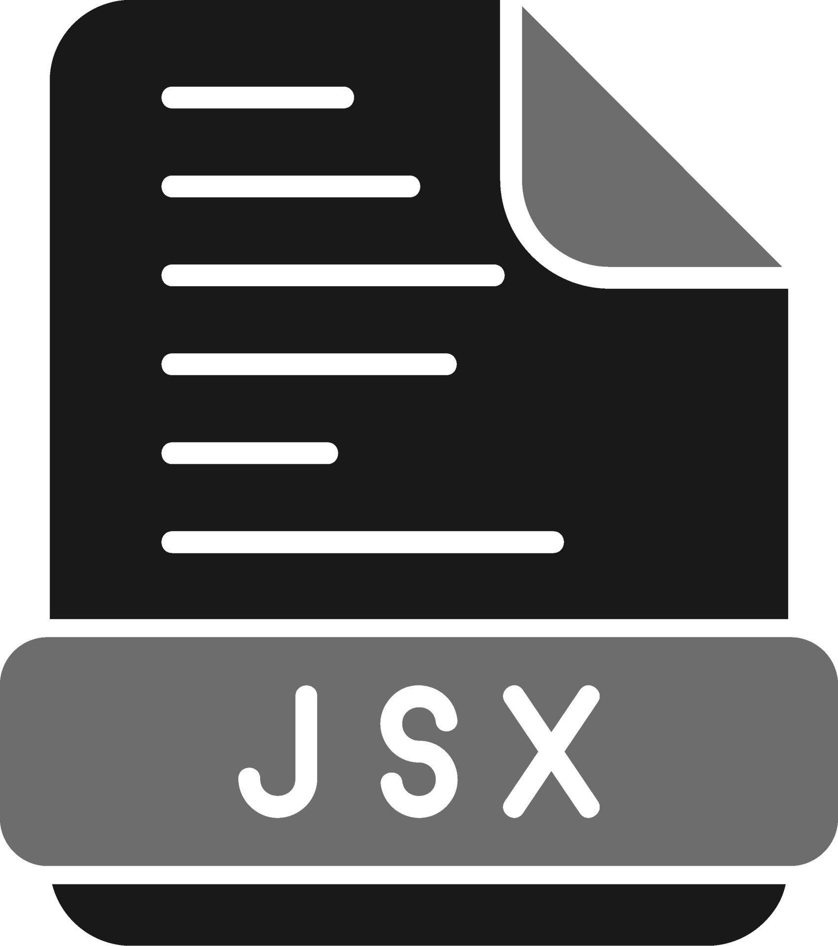 Jsx Vector Icon 30991095 Vector Art at Vecteezy