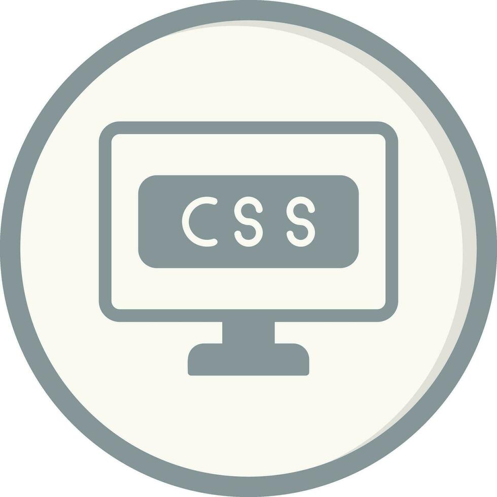 Css Vector Icon 30992800 Vector Art at Vecteezy