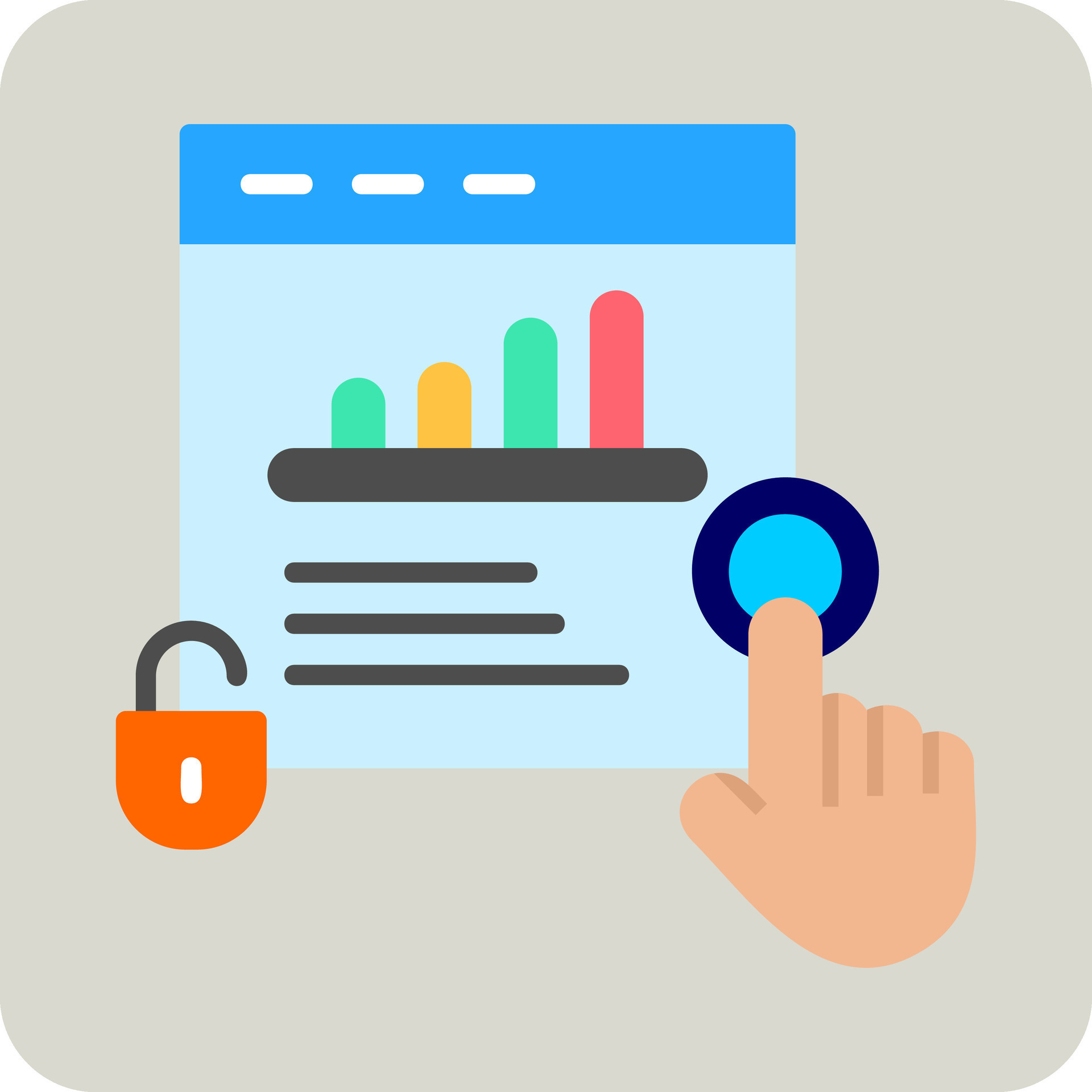 Easy Access Vector Icon 30993896 Vector Art at Vecteezy