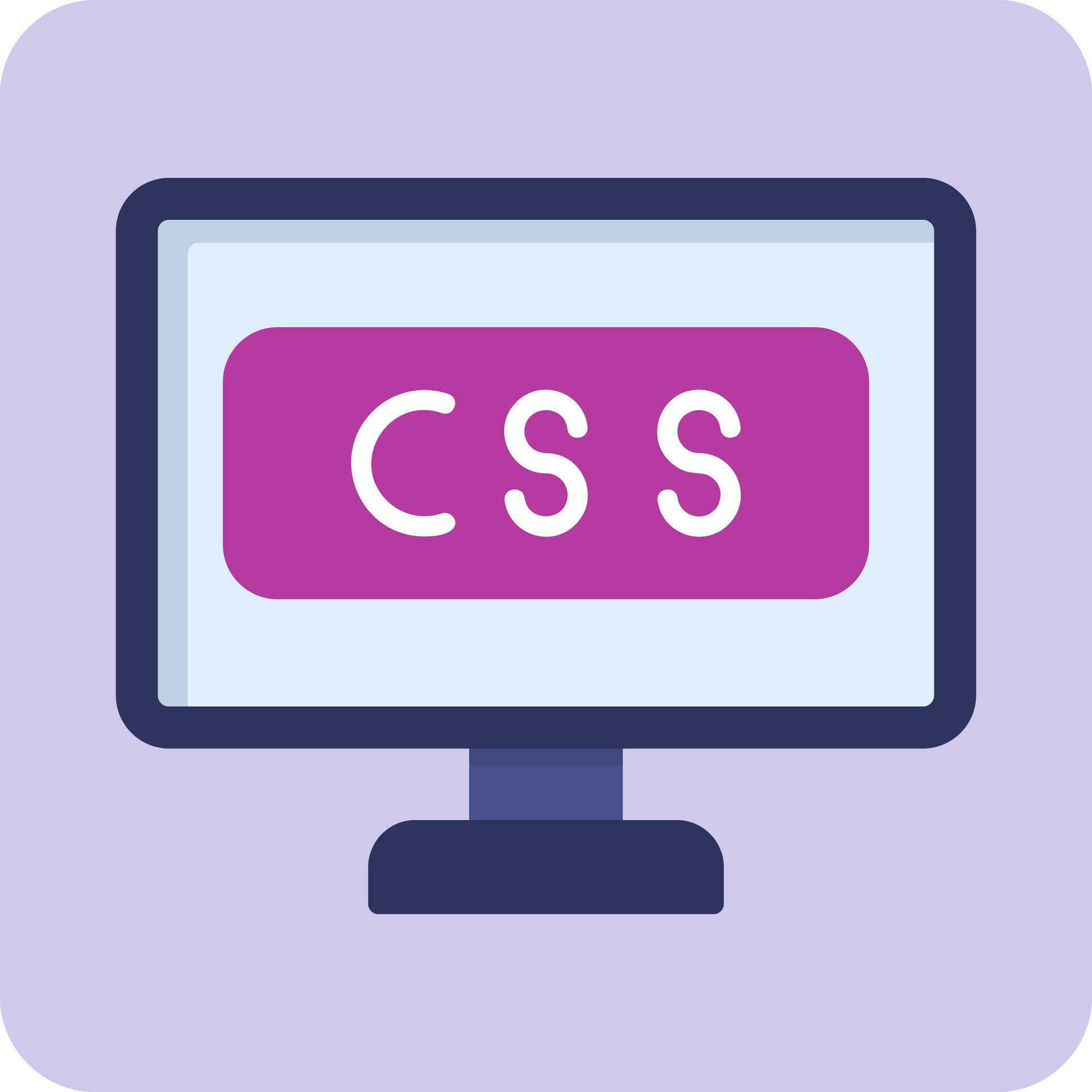 Css Vector Icon 30994254 Vector Art at Vecteezy