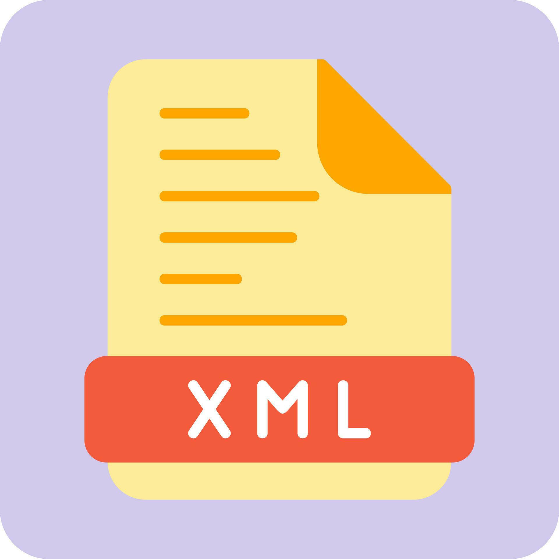 Xml Vector Icon 30994283 Vector Art at Vecteezy