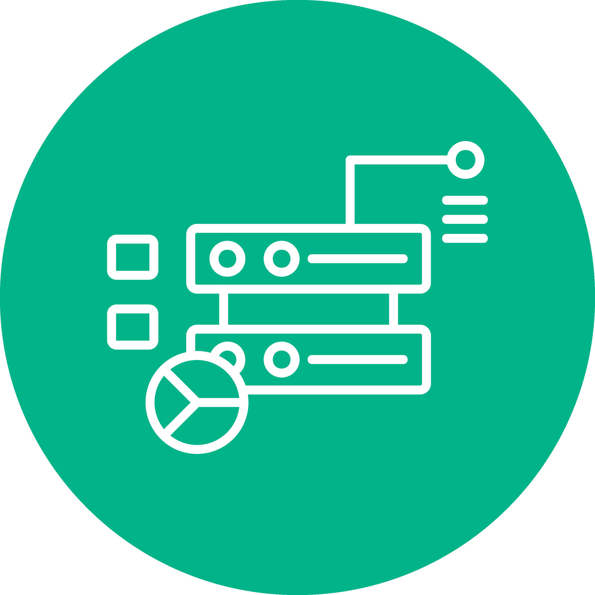 Database Vector Icon 30995441 Vector Art At Vecteezy