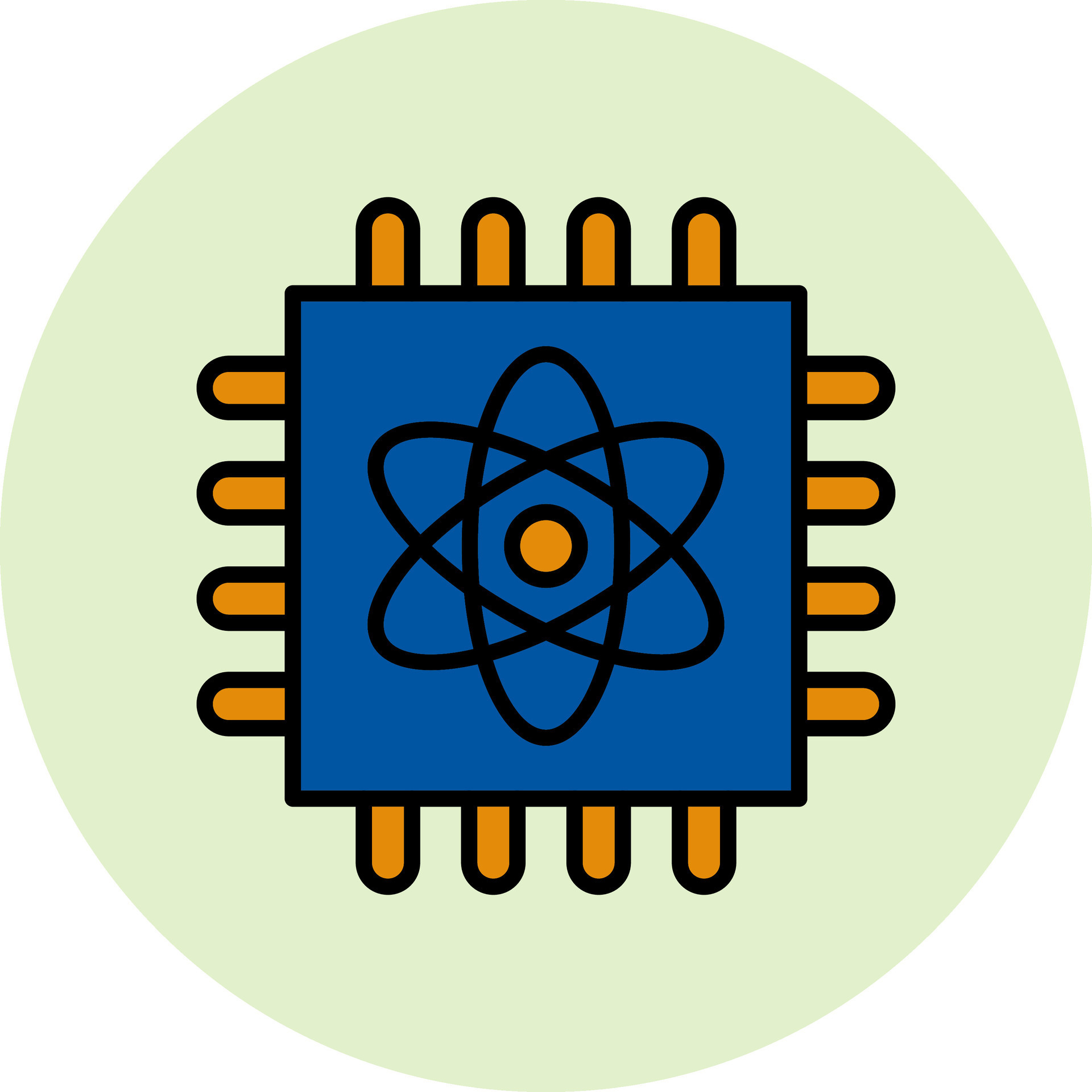 Quantum Computing Vector Icon 30997858 Vector Art at Vecteezy