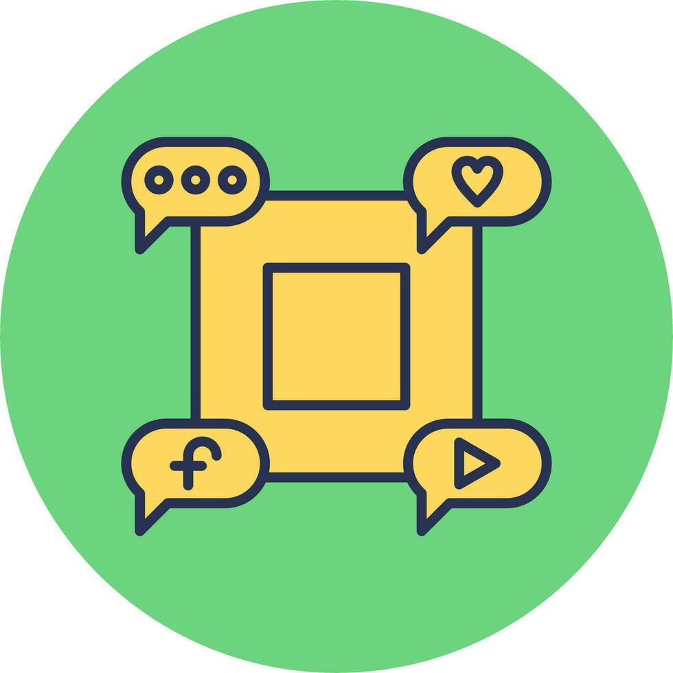 Social Media Vector Icon 30998699 Vector Art At Vecteezy