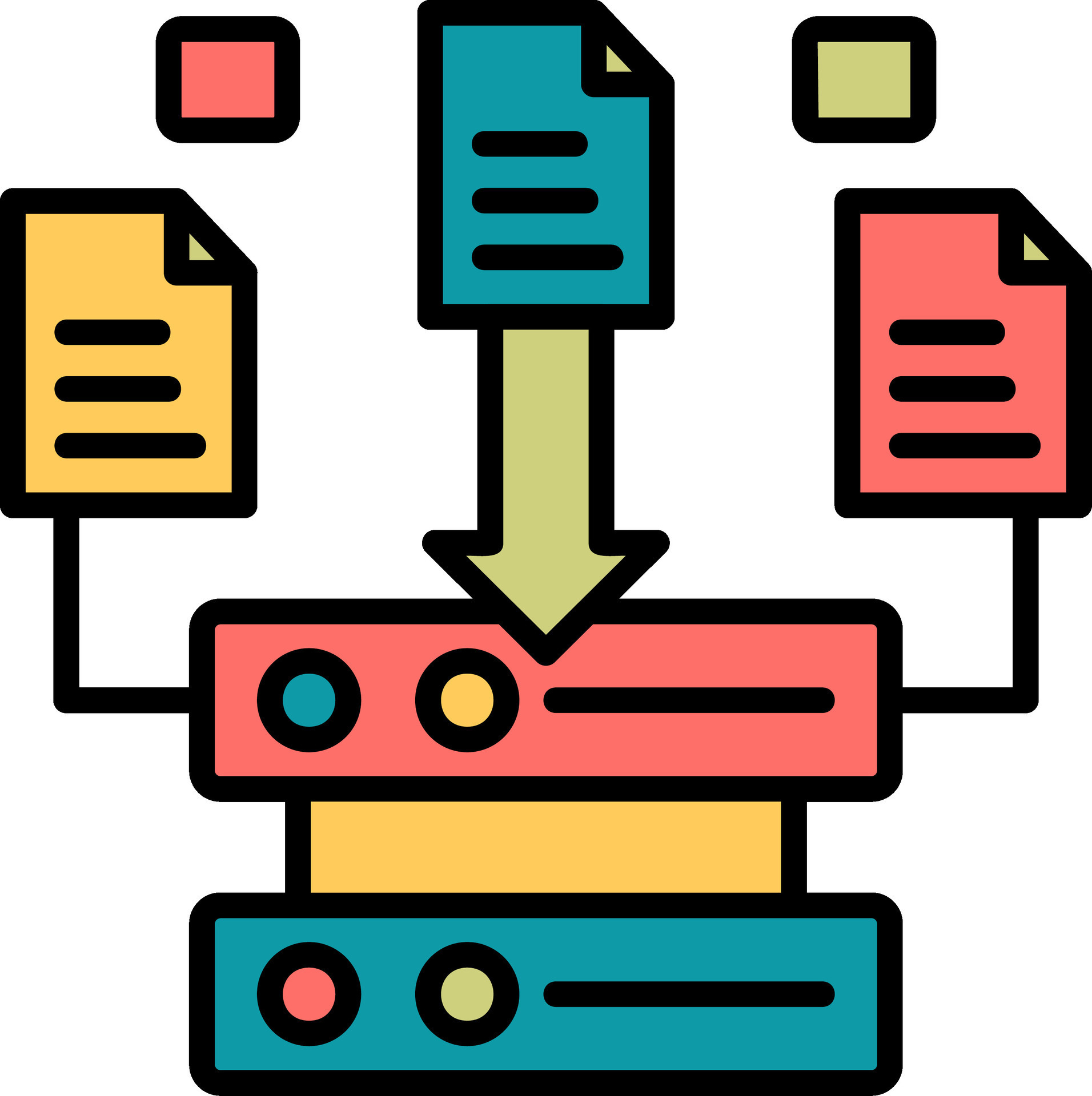 datos coleccionar vector icono 30999474 Vector en Vecteezy