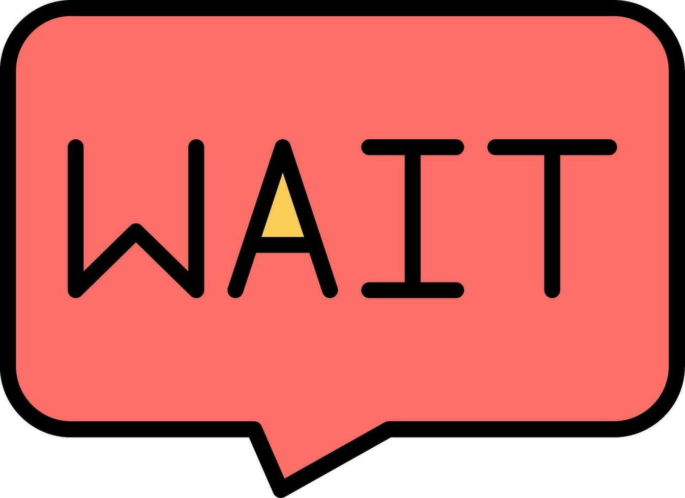 Wait Vector Icon 30999521 Vector Art at Vecteezy