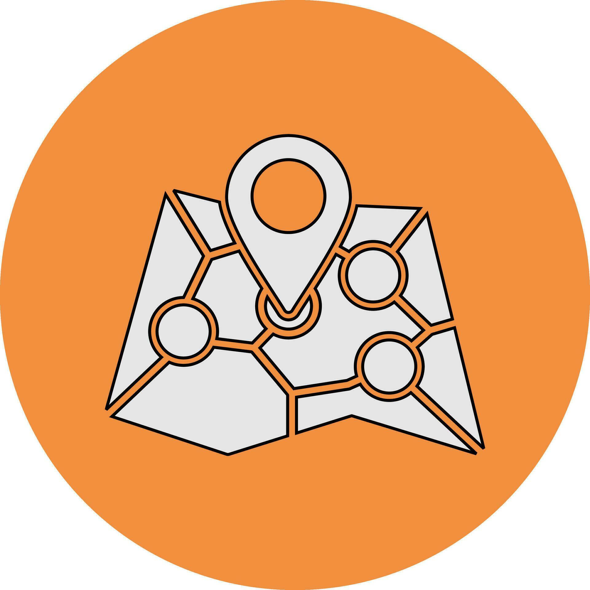 Railway Map Vector Icon 31002708 Vector Art at Vecteezy