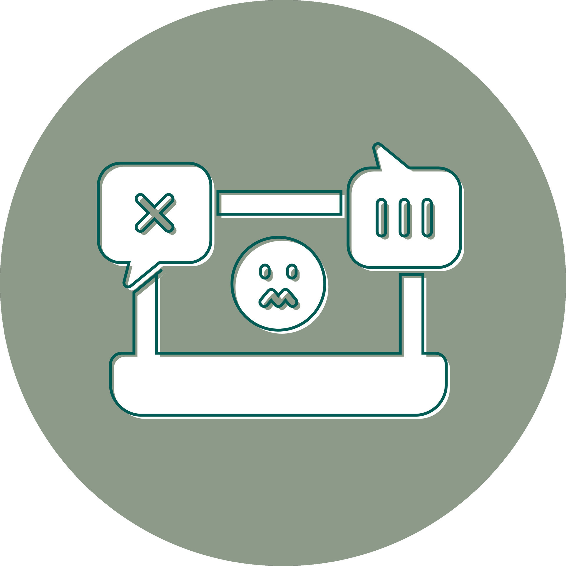 Cyberbullying Vector Icon 31004569 Vector Art At Vecteezy