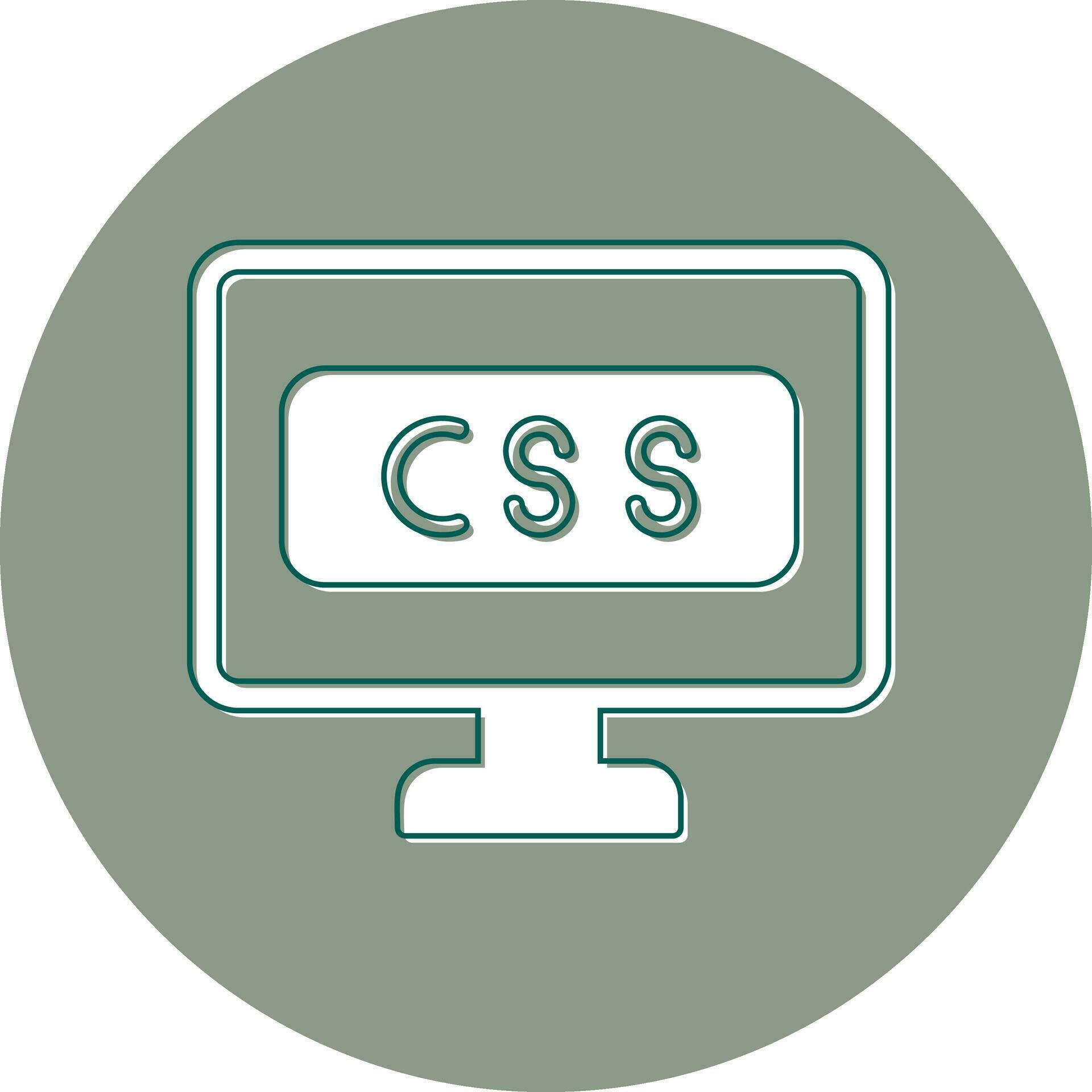 Css Vector Icon 31004775 Vector Art at Vecteezy