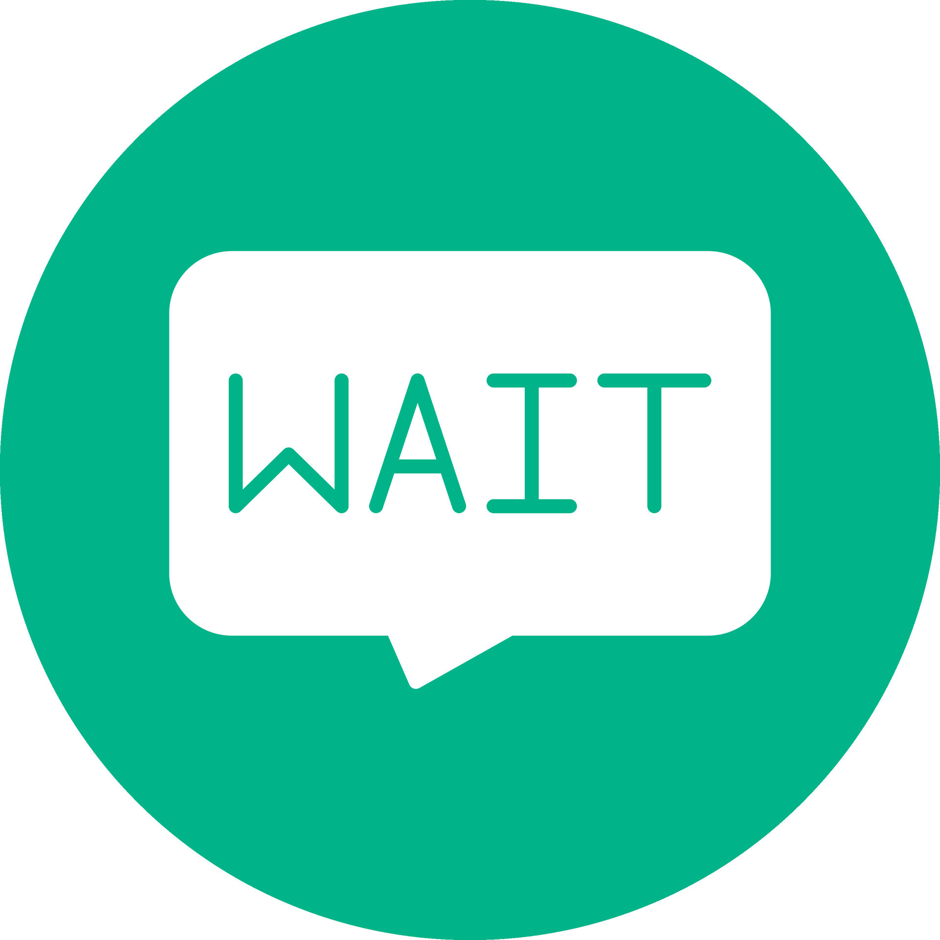 Wait Vector Icon 31005263 Vector Art at Vecteezy