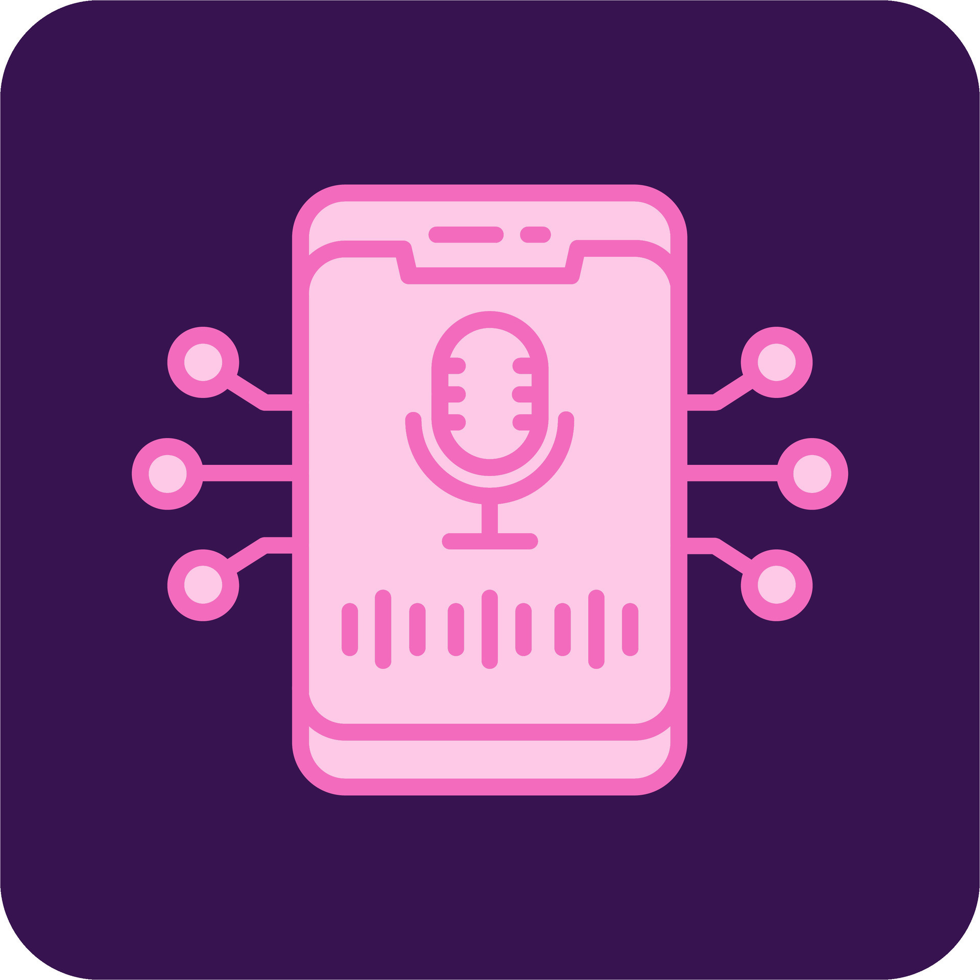 Voice Assistant Vector Icon 31010617 Vector Art At Vecteezy